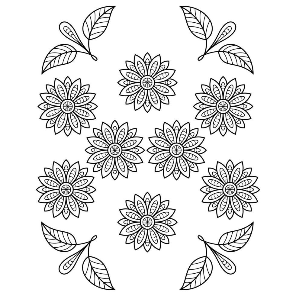 Leaf Line Art 12093076 Vector Art At Vecteezy