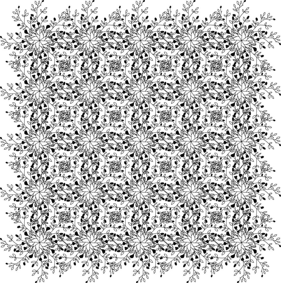 Flowers Seamless Pattern Background Design 12094359 Vector Art At Vecteezy
