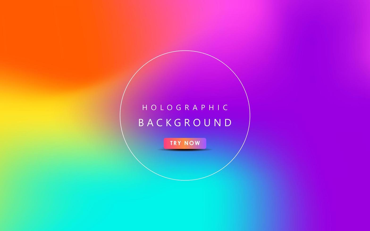 abstract colorful blue, yellow, orange and purple smooth holographic blurry background. eps10 ...