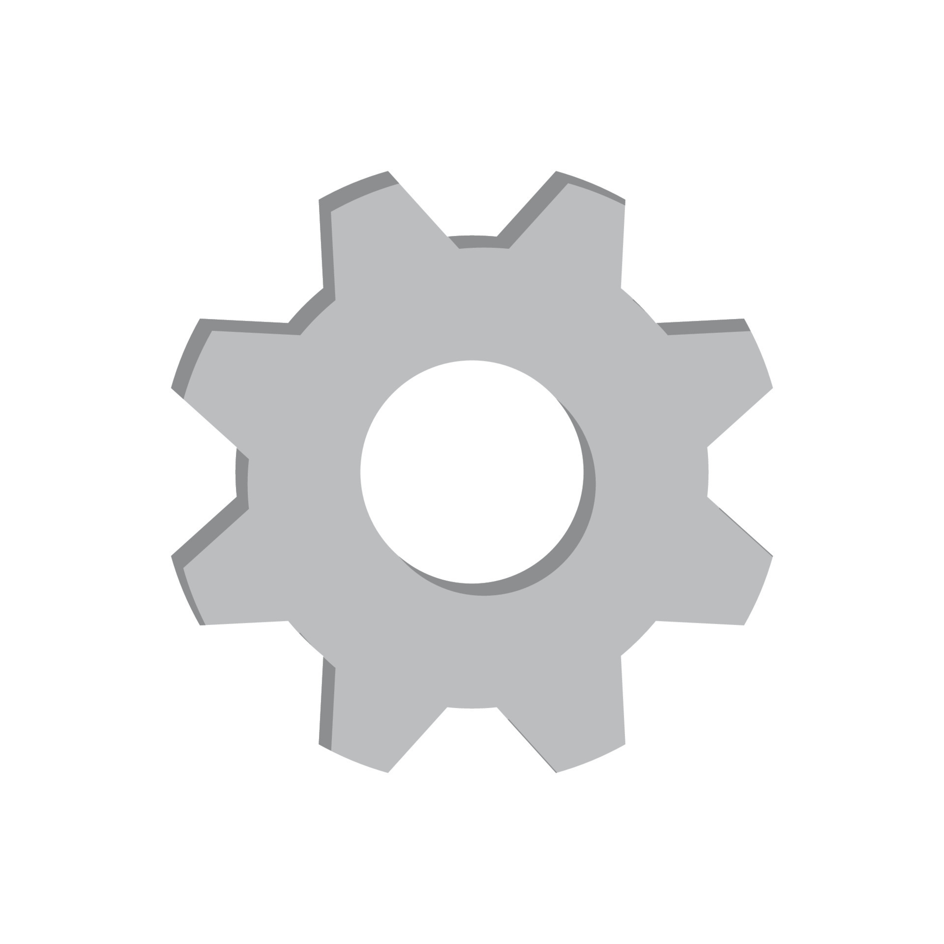 gear icon vector for website symbol icon presentation 12102633 Vector ...