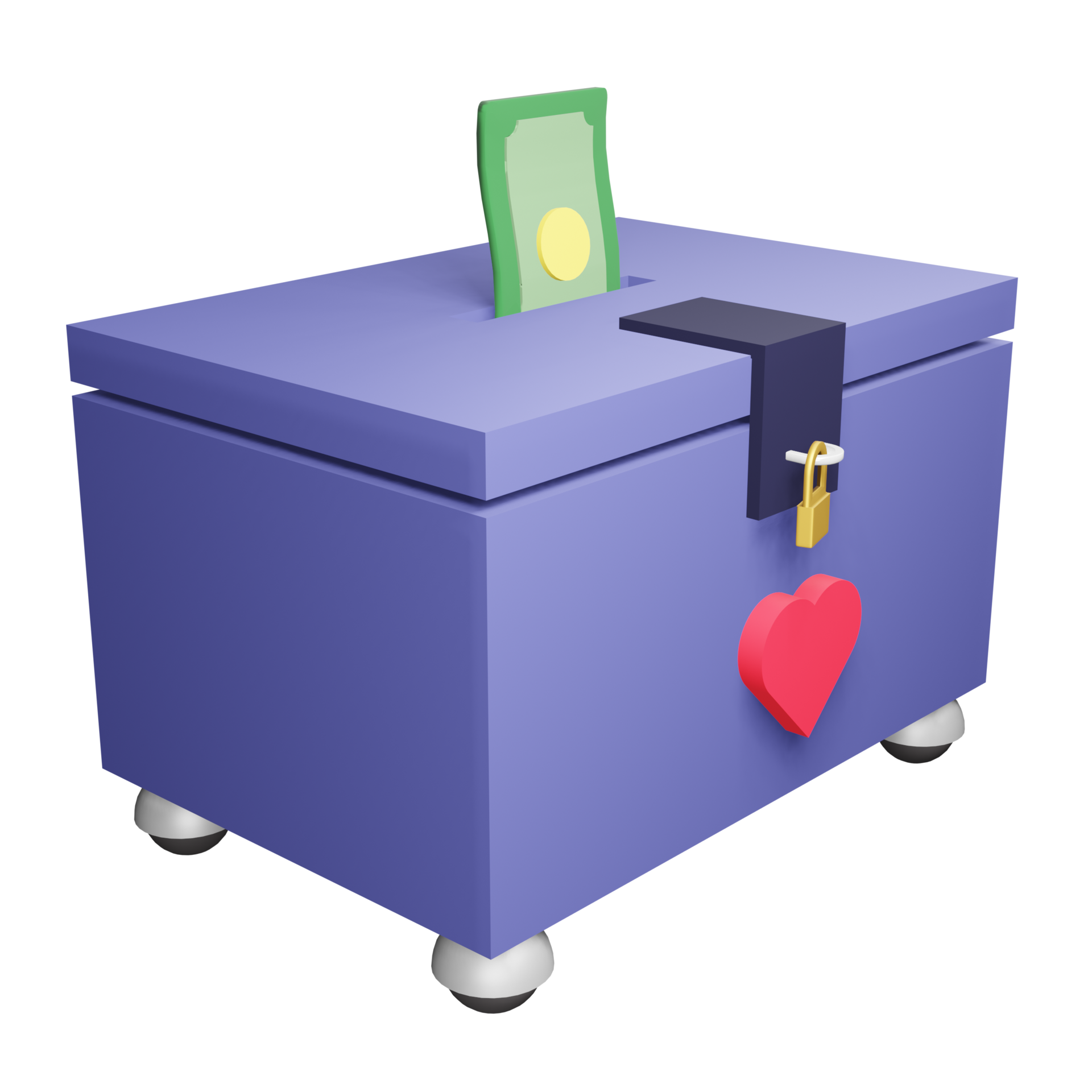3D Rendering Donation Box 12104434 PNG 3d-rendering-donation-box-12104434-png