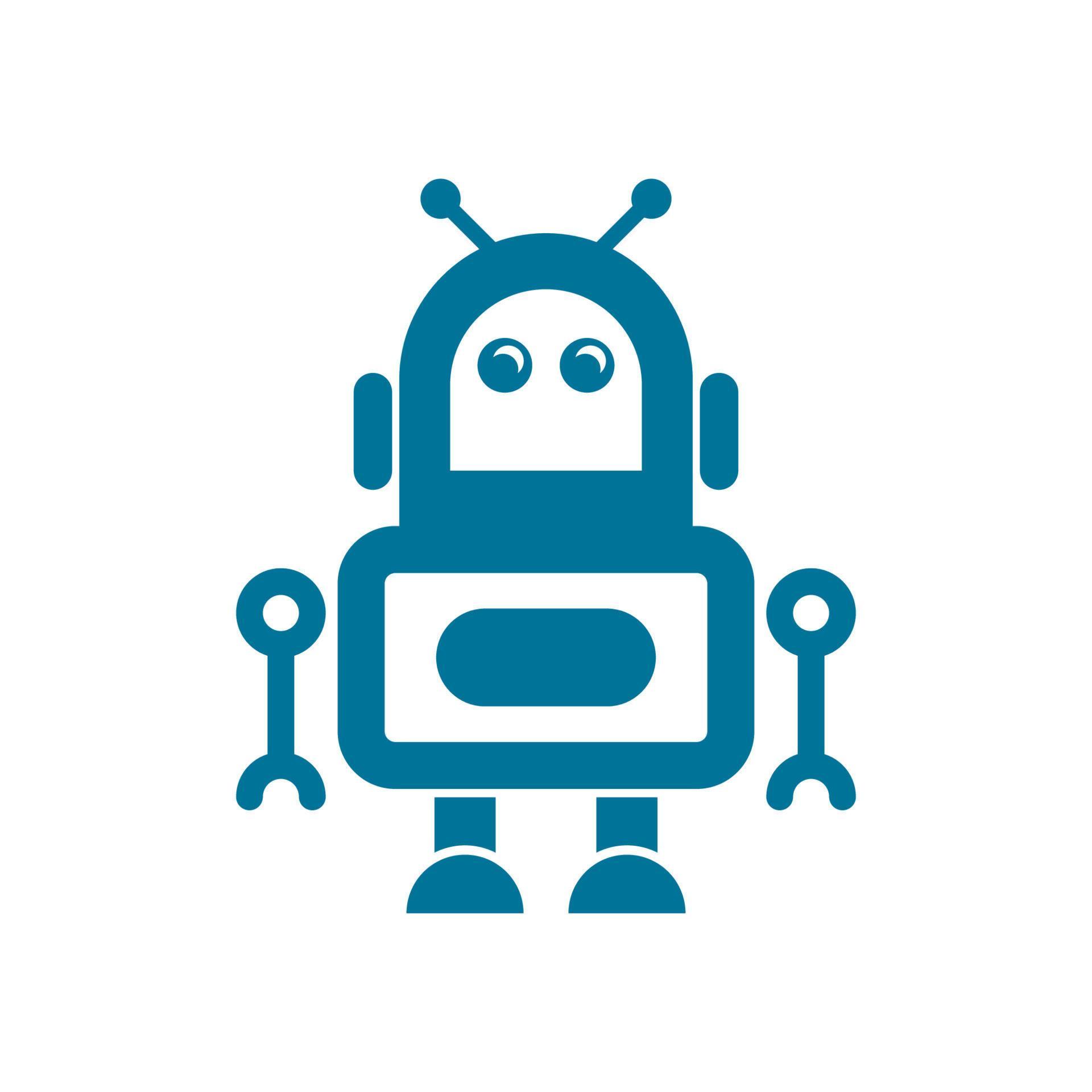 Robot icon vector illustration 12111002 Vector Art at Vecteezy
