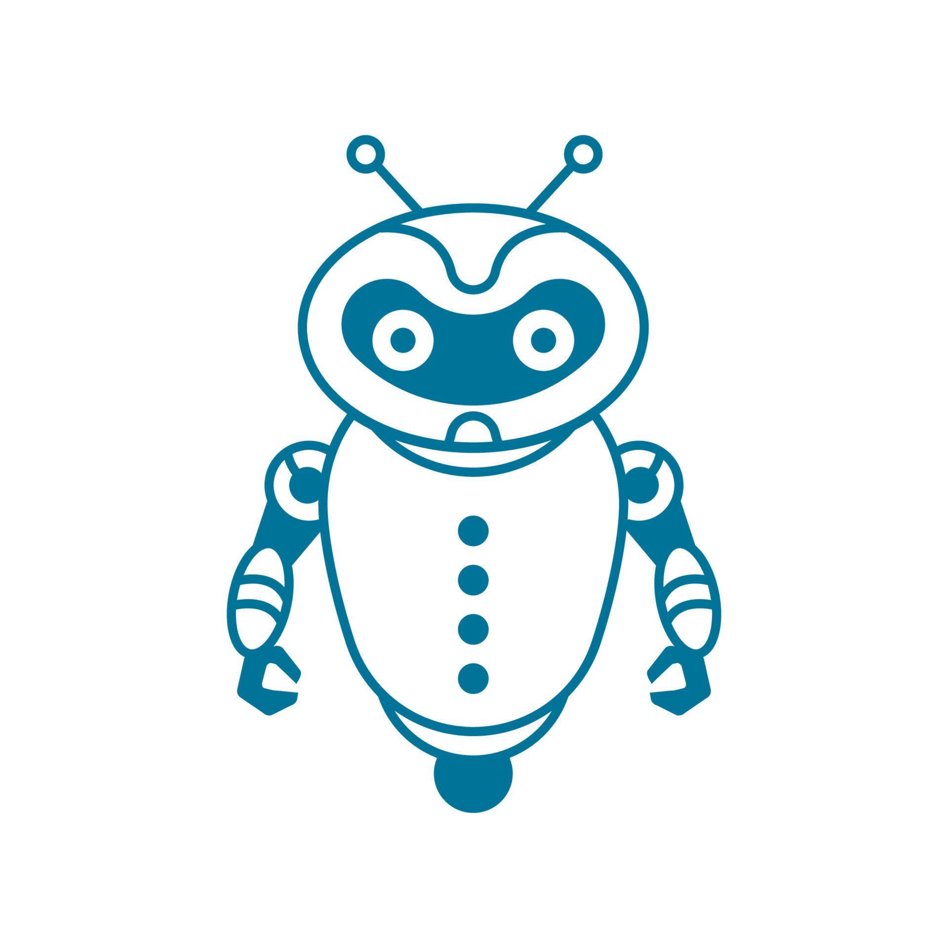 Robot icon vector illustration 12111004 Vector Art at Vecteezy