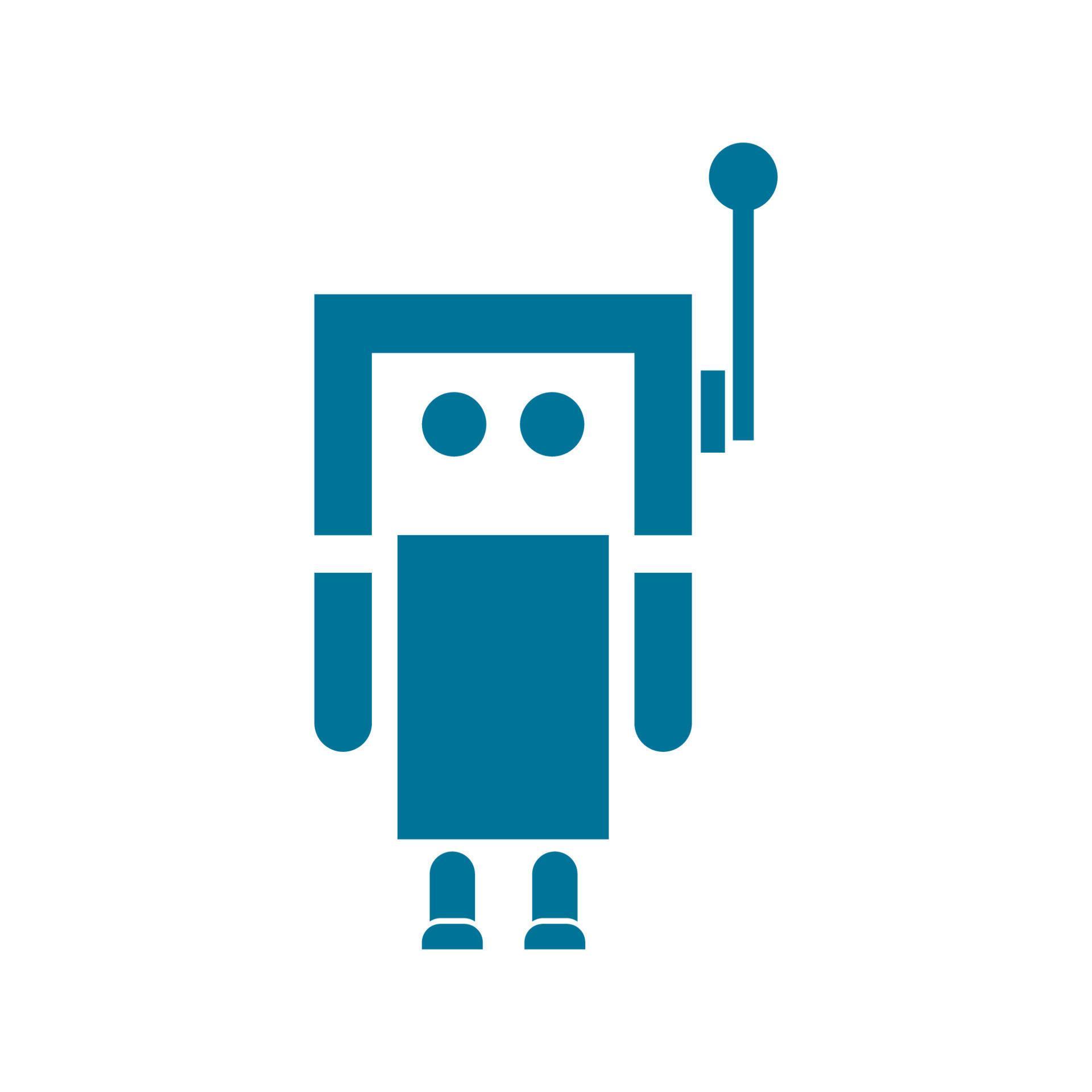 Robot icon vector illustration 12111005 Vector Art at Vecteezy