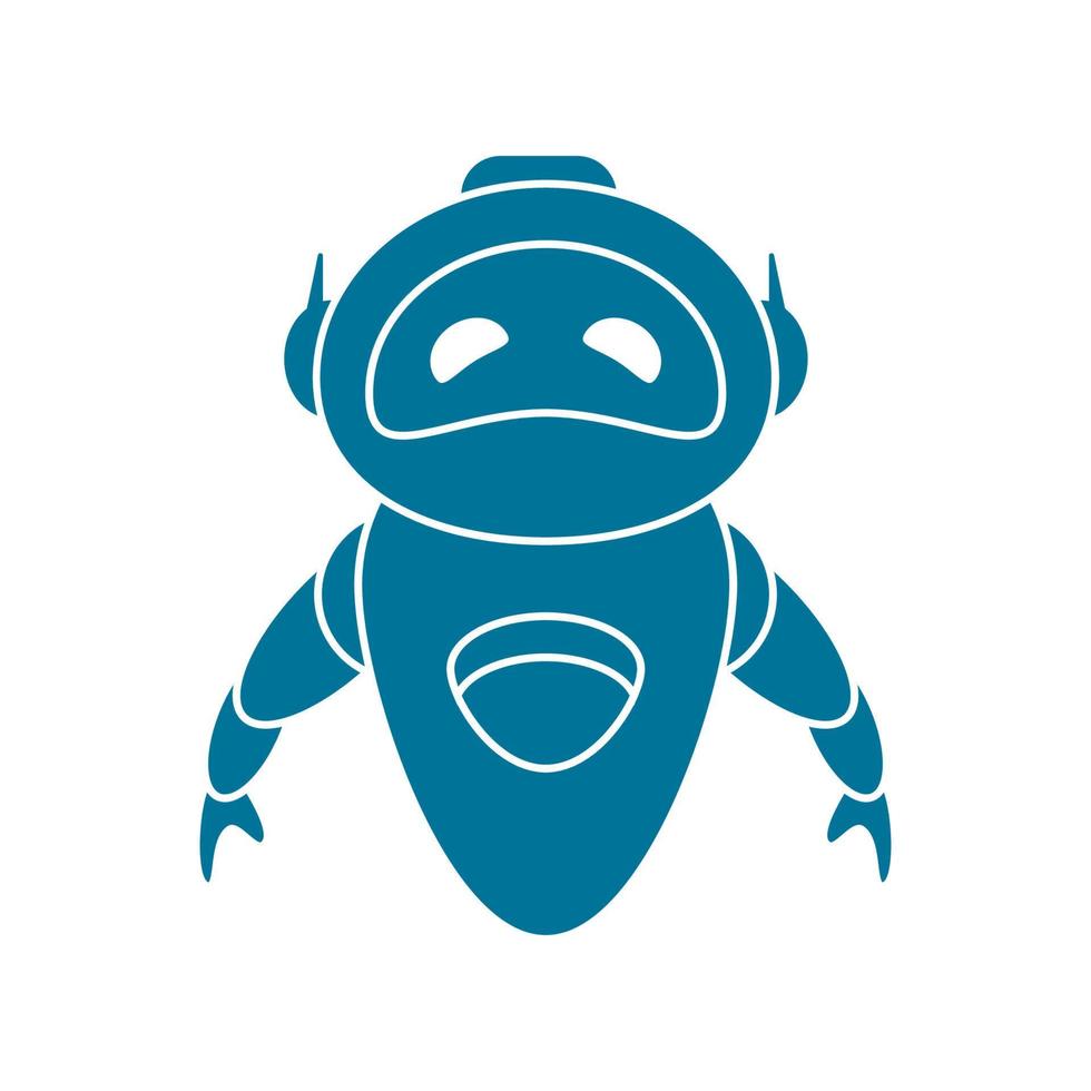 Robot icon vector illustration 12111010 Vector Art at Vecteezy