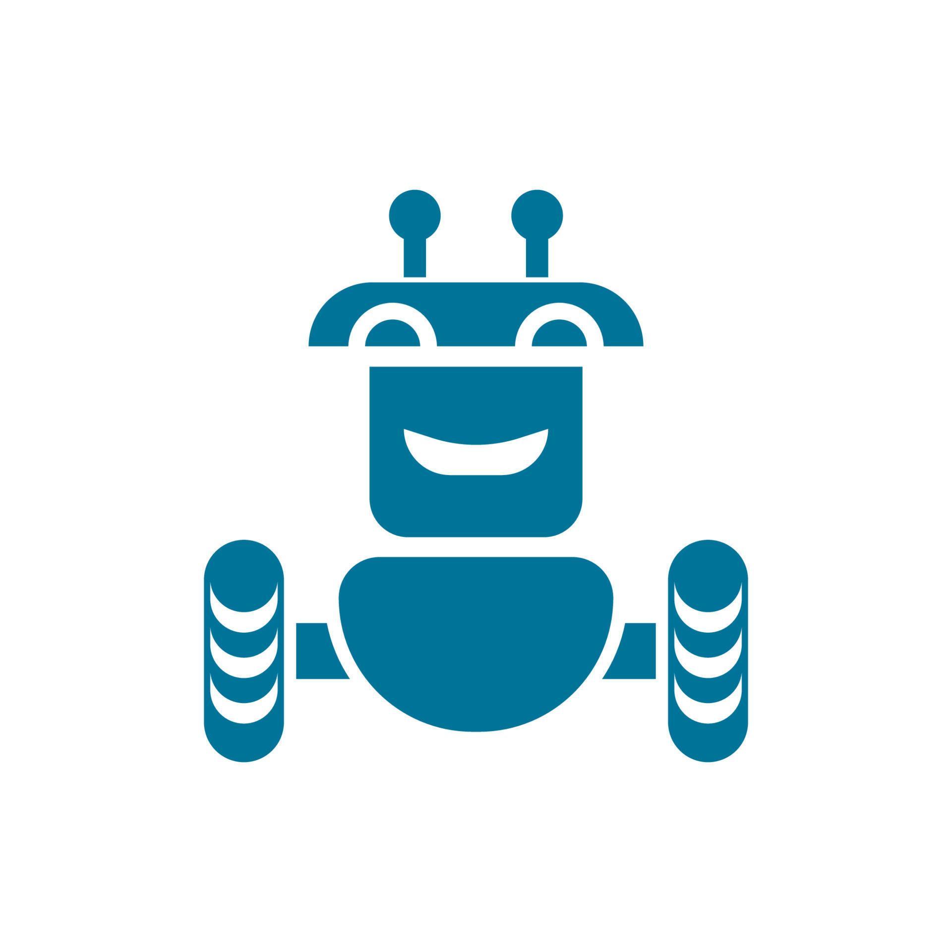 Robot icon vector illustration 12111013 Vector Art at Vecteezy