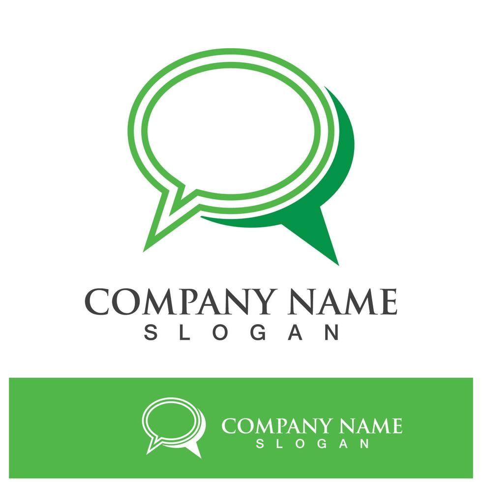 message bubble logo and symbol speech 12112996 Vector Art at Vecteezy