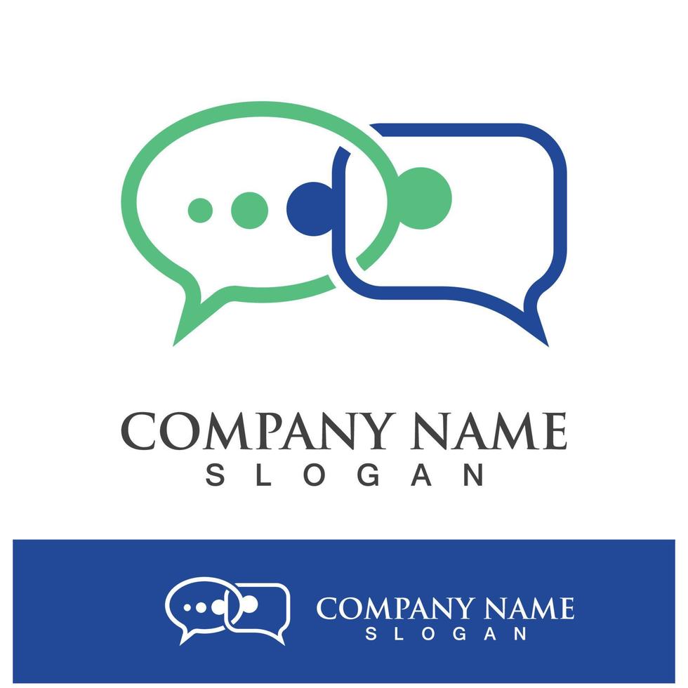 message bubble logo and symbol speech 12113000 Vector Art at Vecteezy