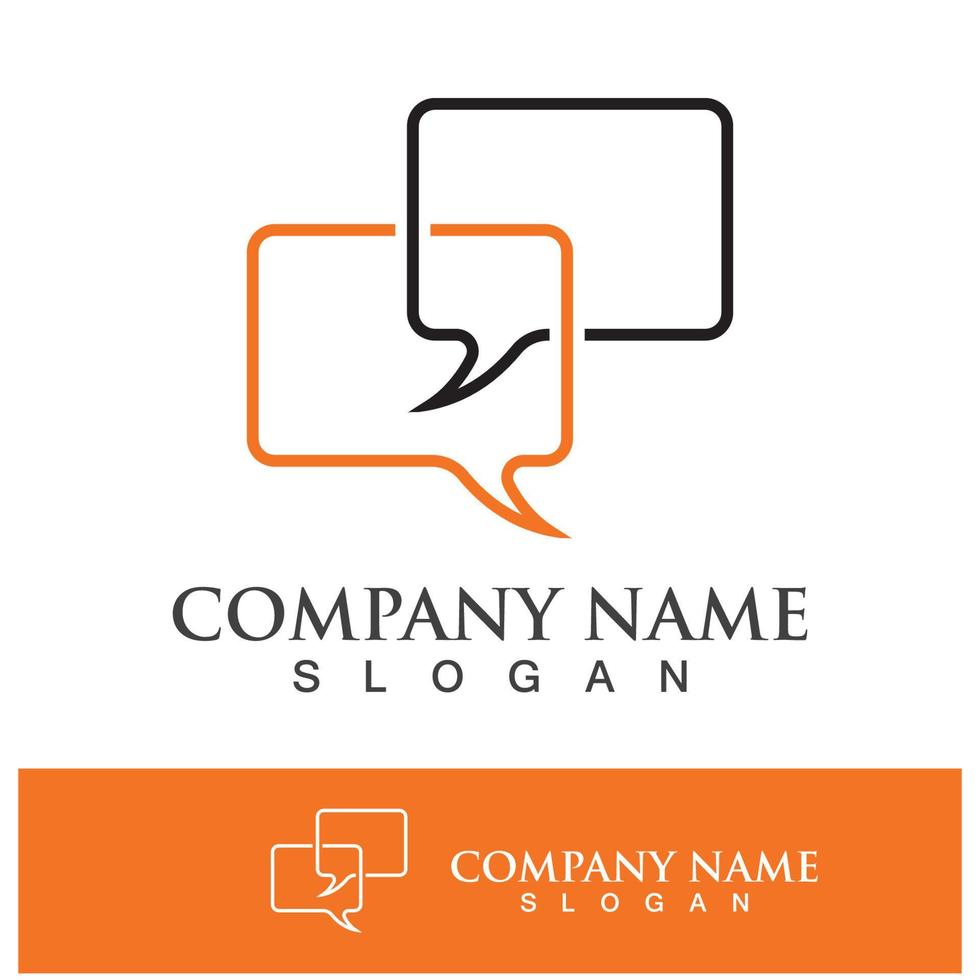 message bubble logo and symbol speech 12113001 Vector Art at Vecteezy