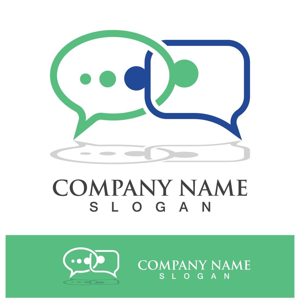 message bubble logo and symbol speech 12113050 Vector Art at Vecteezy