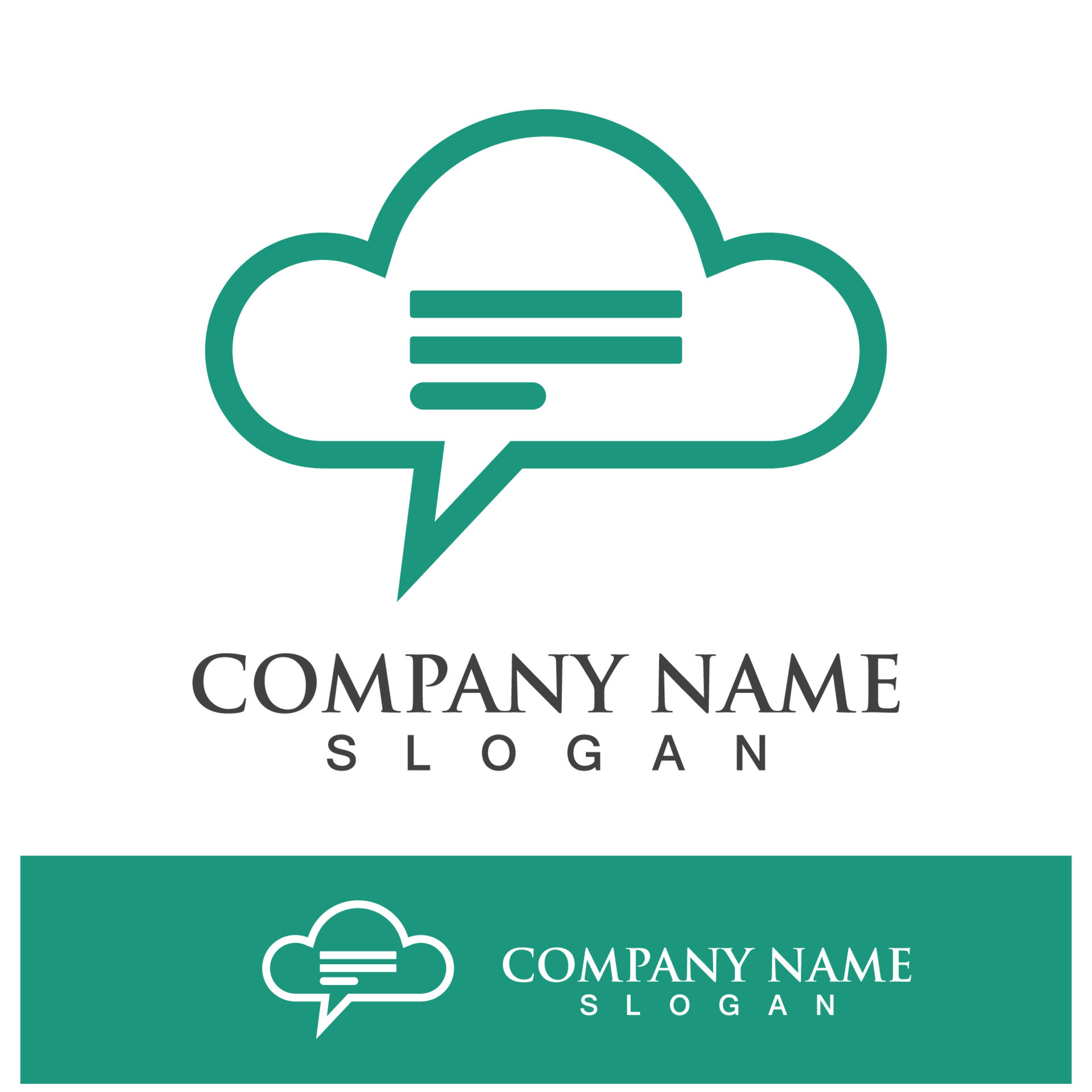 message bubble logo and symbol speech 12113053 Vector Art at Vecteezy