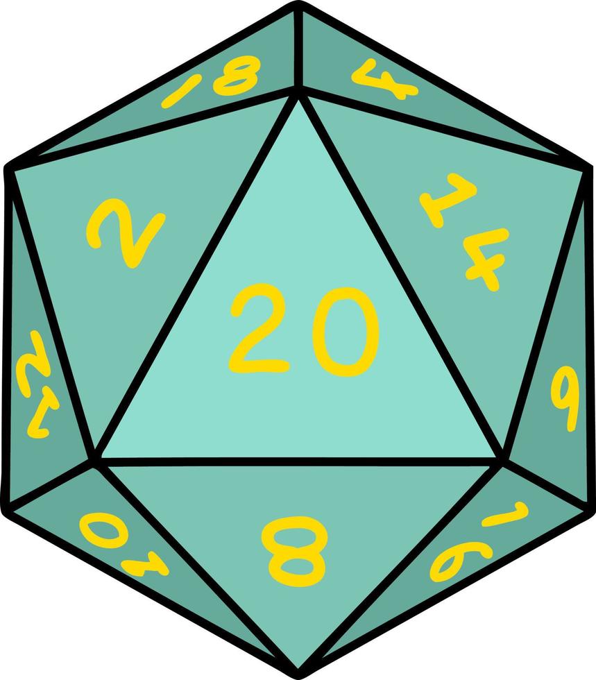 natural 20 D20 dice roll illustration 12119923 Vector Art at Vecteezy natural 20 D20 dice roll illustration 12119923 Vector Art at Vecteezy