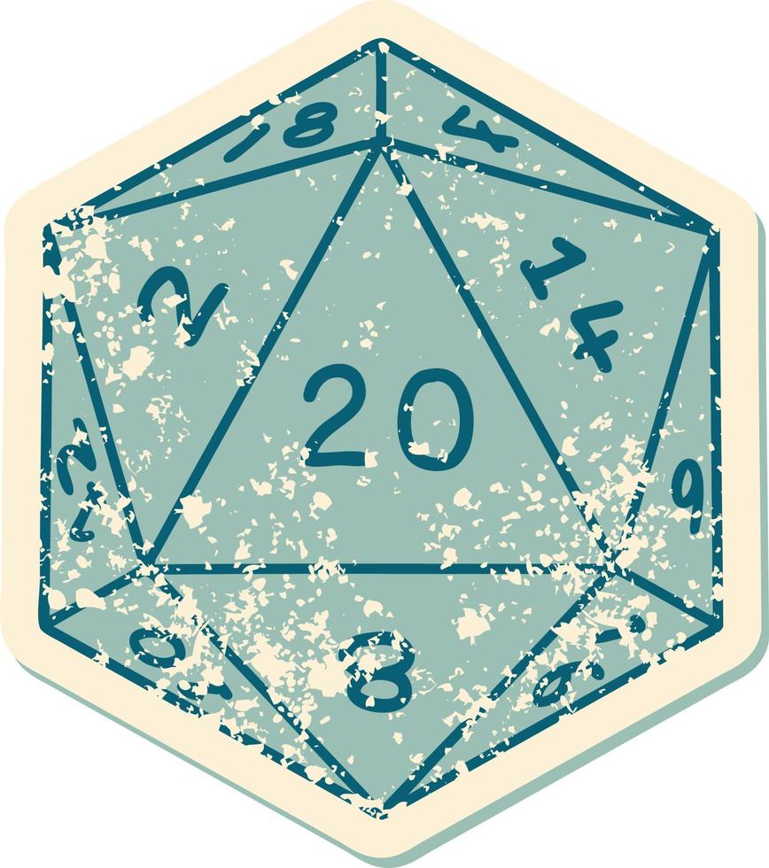 natural 20 D20 dice roll illustration 12120079 Vector Art at Vecteezy natural 20 D20 dice roll illustration 12120079 Vector Art at Vecteezy
