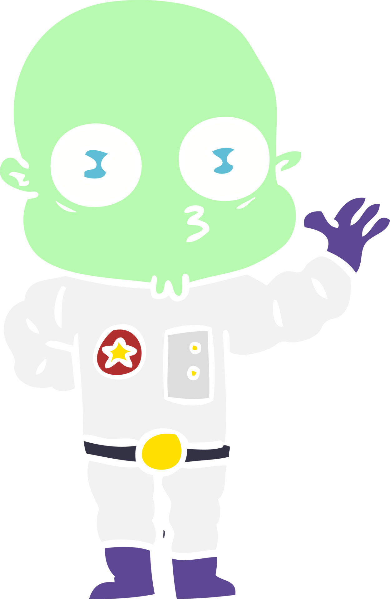 waving weird bald spaceman 12128183 Vector Art at Vecteezy waving weird bald spaceman 12128183 Vector Art at Vecteezy