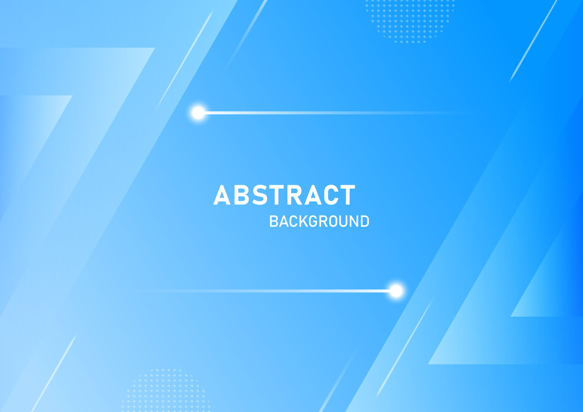 vector illustration eps10, geometric abstract background in blue tones ...