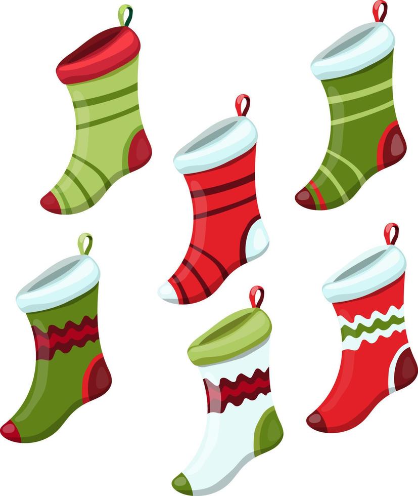 christmas stockings clipart. Winter decor. Christmas Clip Art 12133062 ...