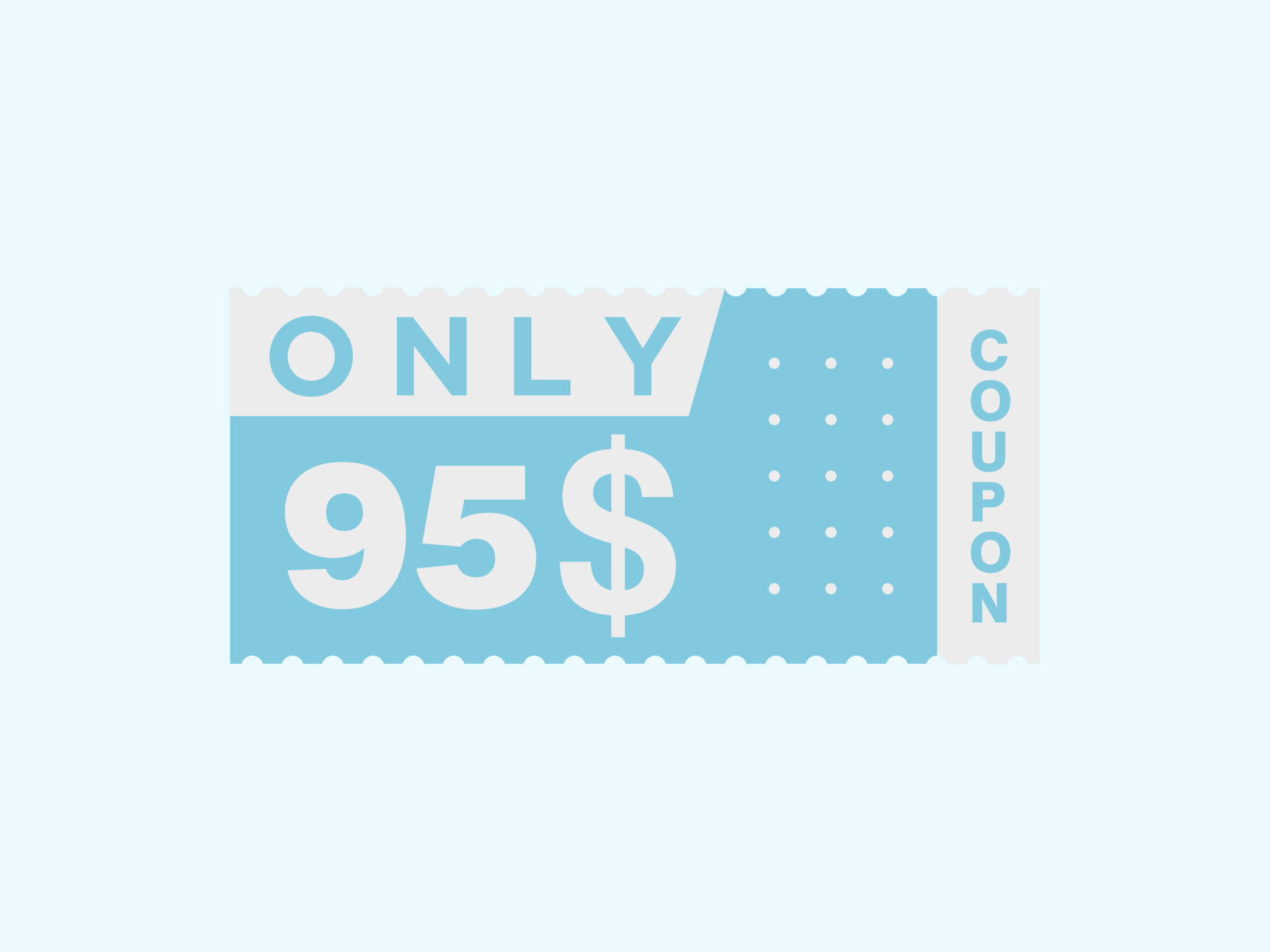 95 Dollar Only Coupon Sign Or Label Or Discount Voucher Money Saving 95-dollar-only-coupon-sign-or-label-or-discount-voucher-money-saving