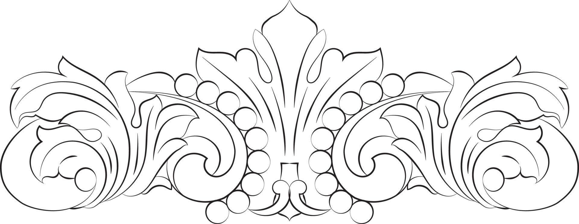 Filigree Pattern Border
