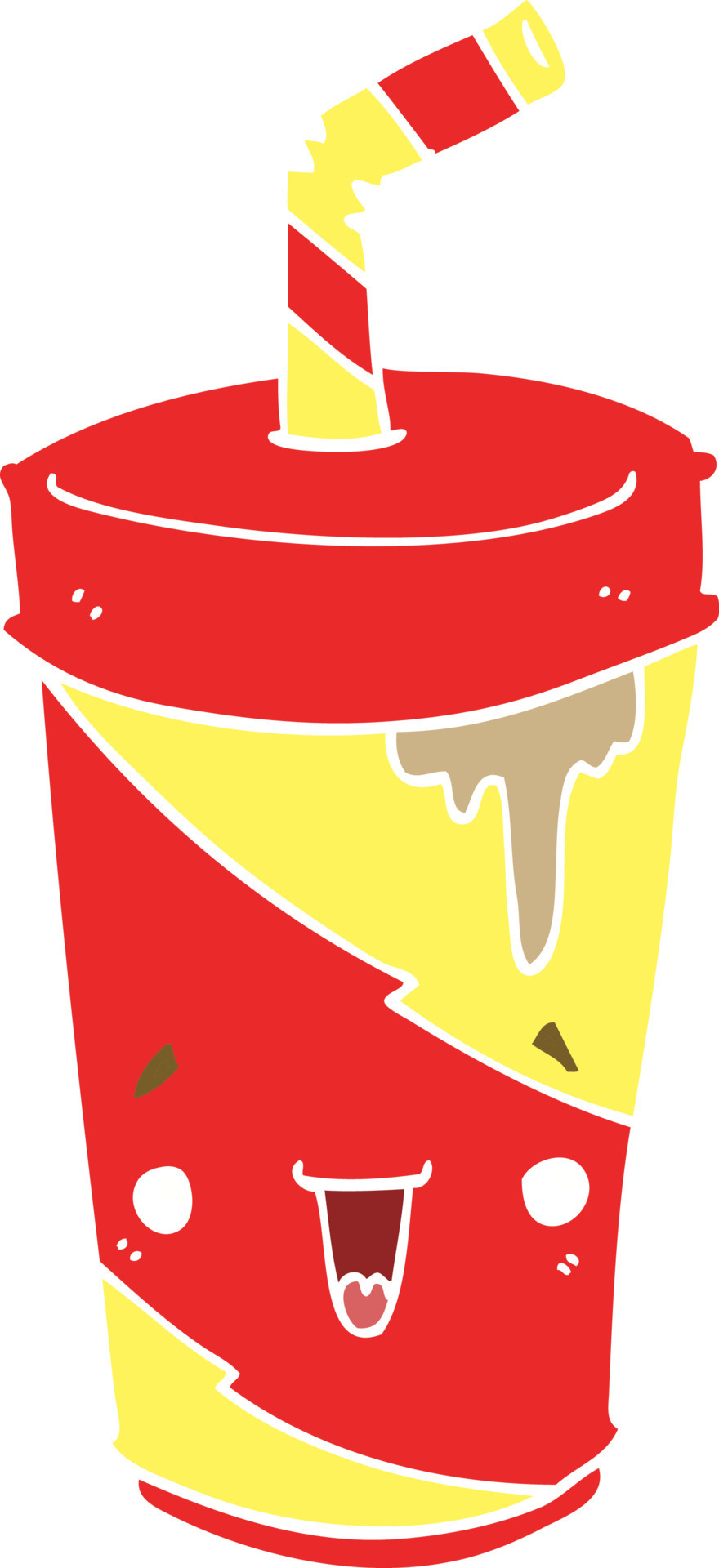 lindo refresco de dibujos animados de estilo de color plano 12150954 ... lindo refresco de dibujos animados de estilo de color plano 12150954 ...