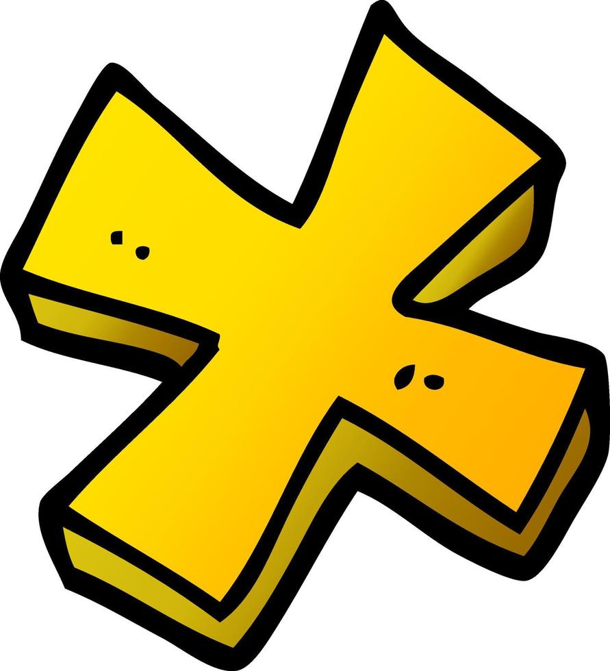 Colorful Multiplication Sign