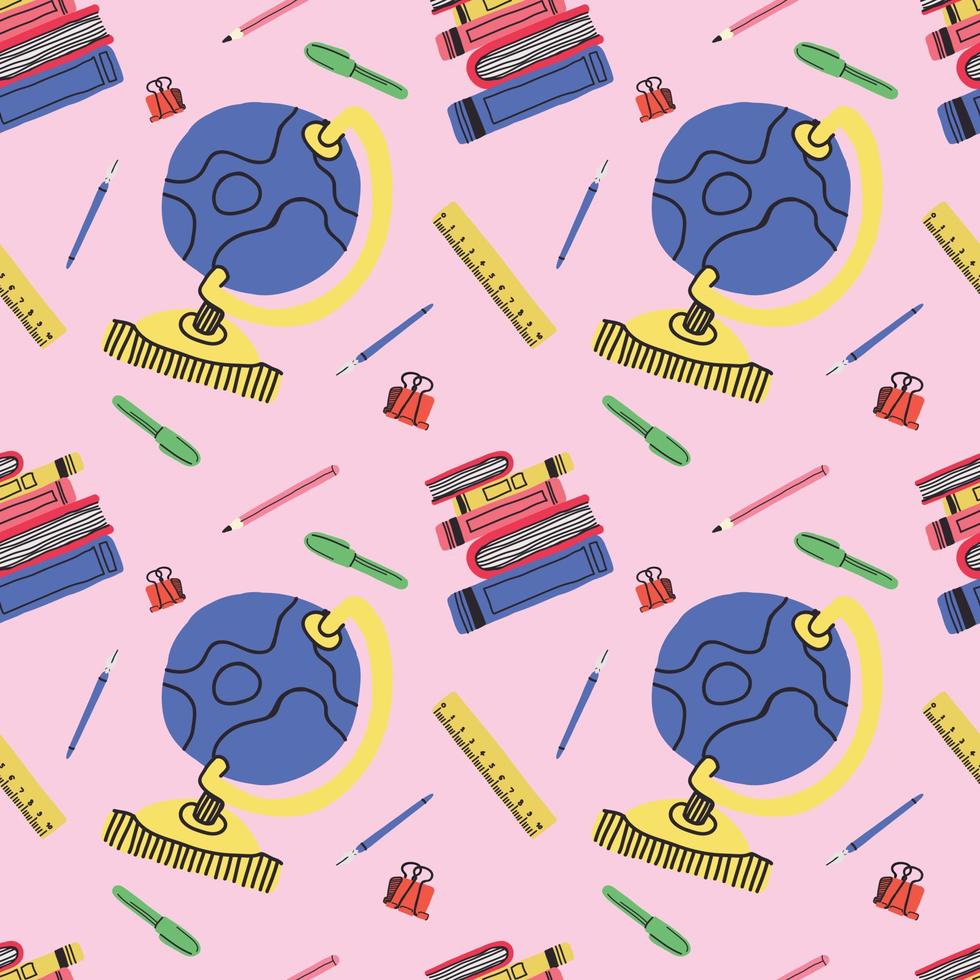 stationery elements art seamless pattern design vector 12167249 Vector ... stationery elements art seamless pattern design vector 12167249 Vector ...