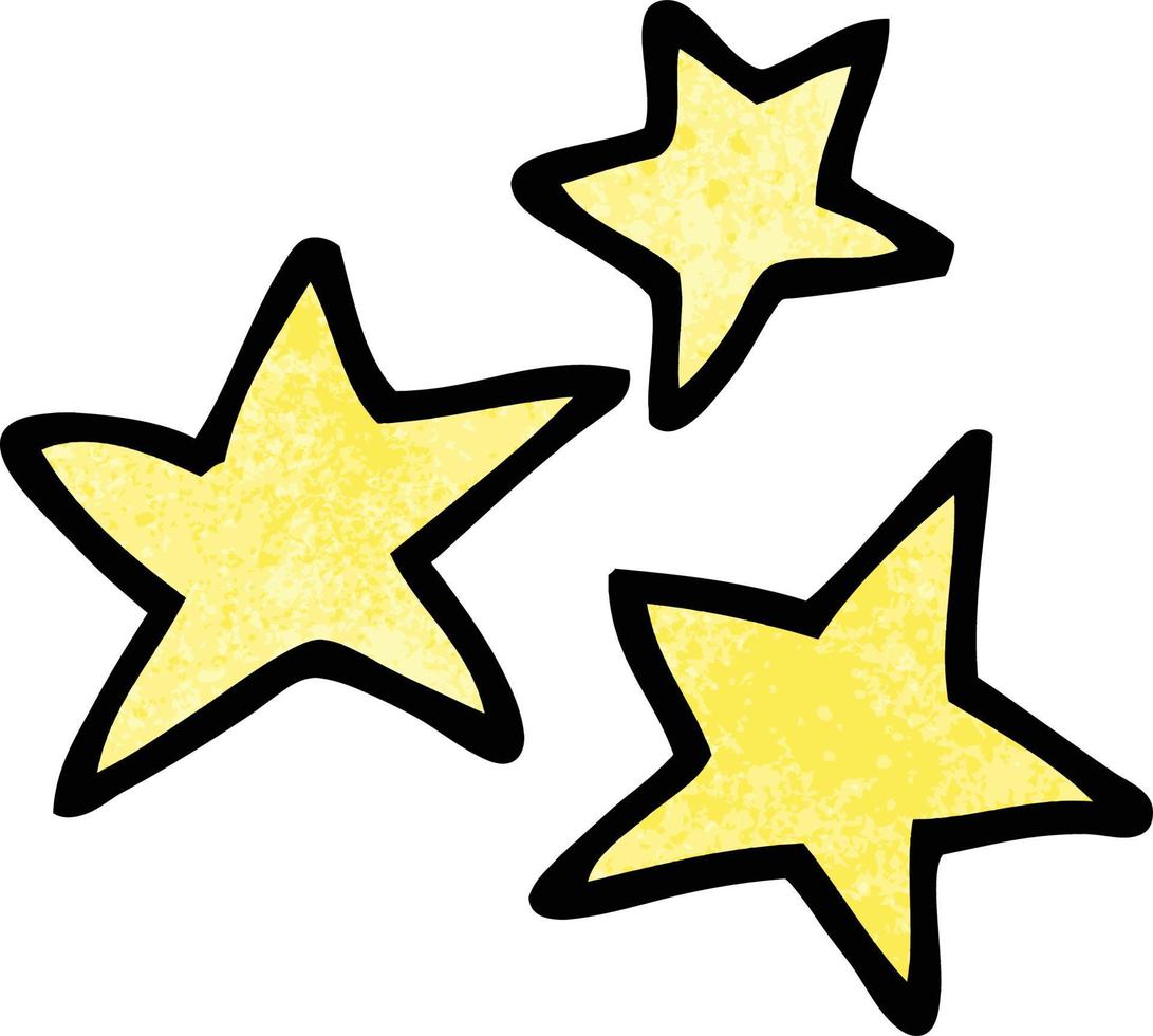 cartoon doodle yellow stars 12167452 Vector Art at Vecteezy