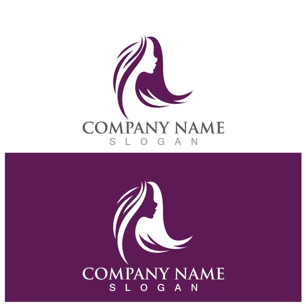 Beauty Care Women Logo Designs 12179894 Vector Art At Vecteezy