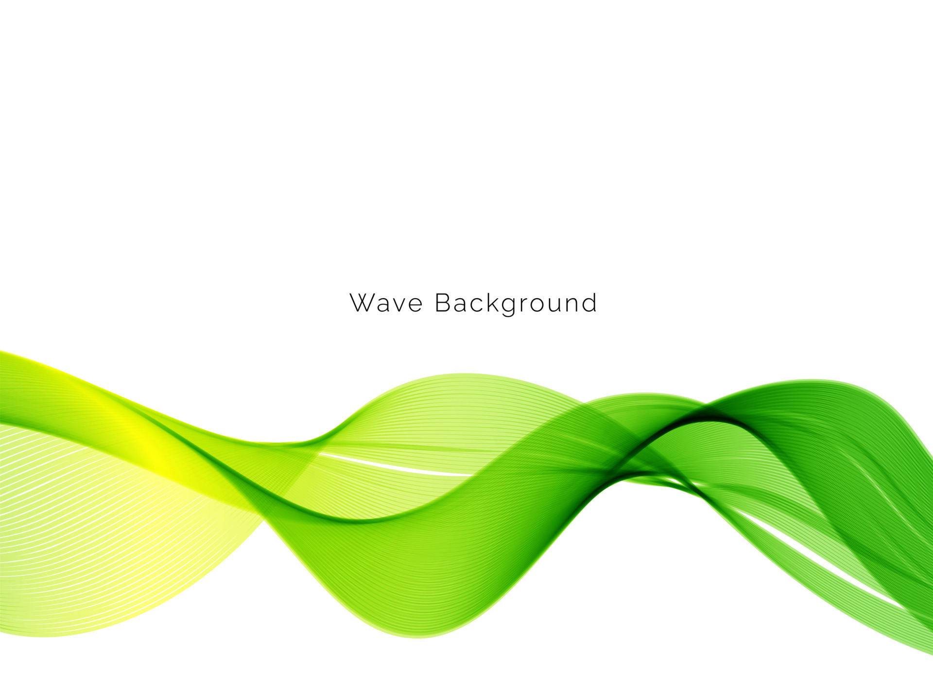 Abstract green decorative stylish modern wave design background vector ... Abstract green decorative stylish modern wave design background vector ...