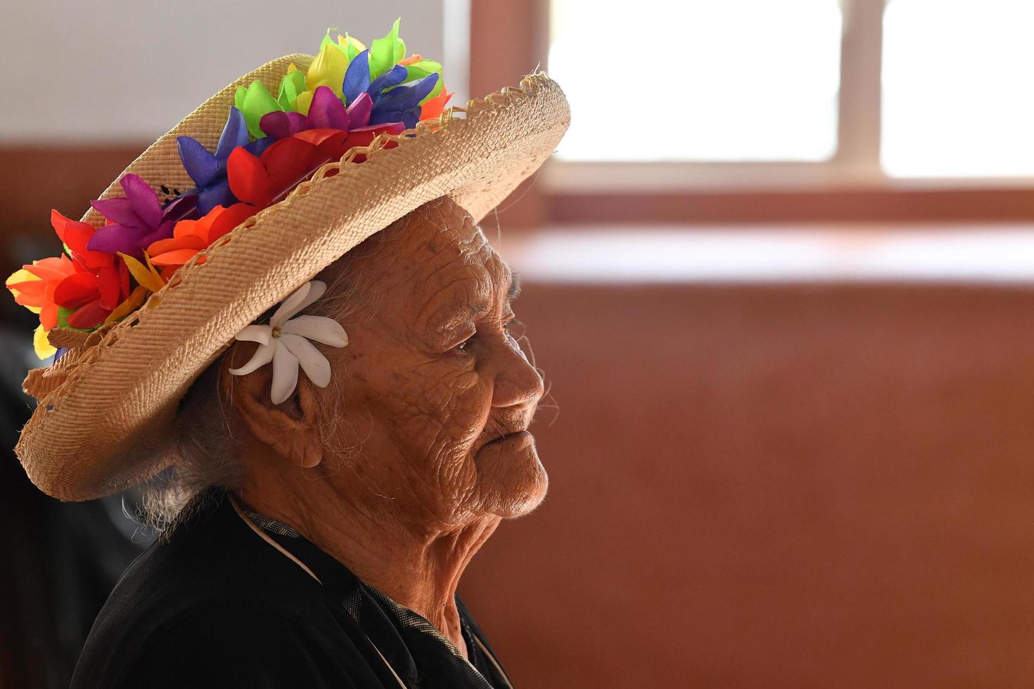 aitutaki, isla cook - 27 de agosto de 2017 - gente local en la misa ... aitutaki, isla cook - 27 de agosto de 2017 - gente local en la misa ...