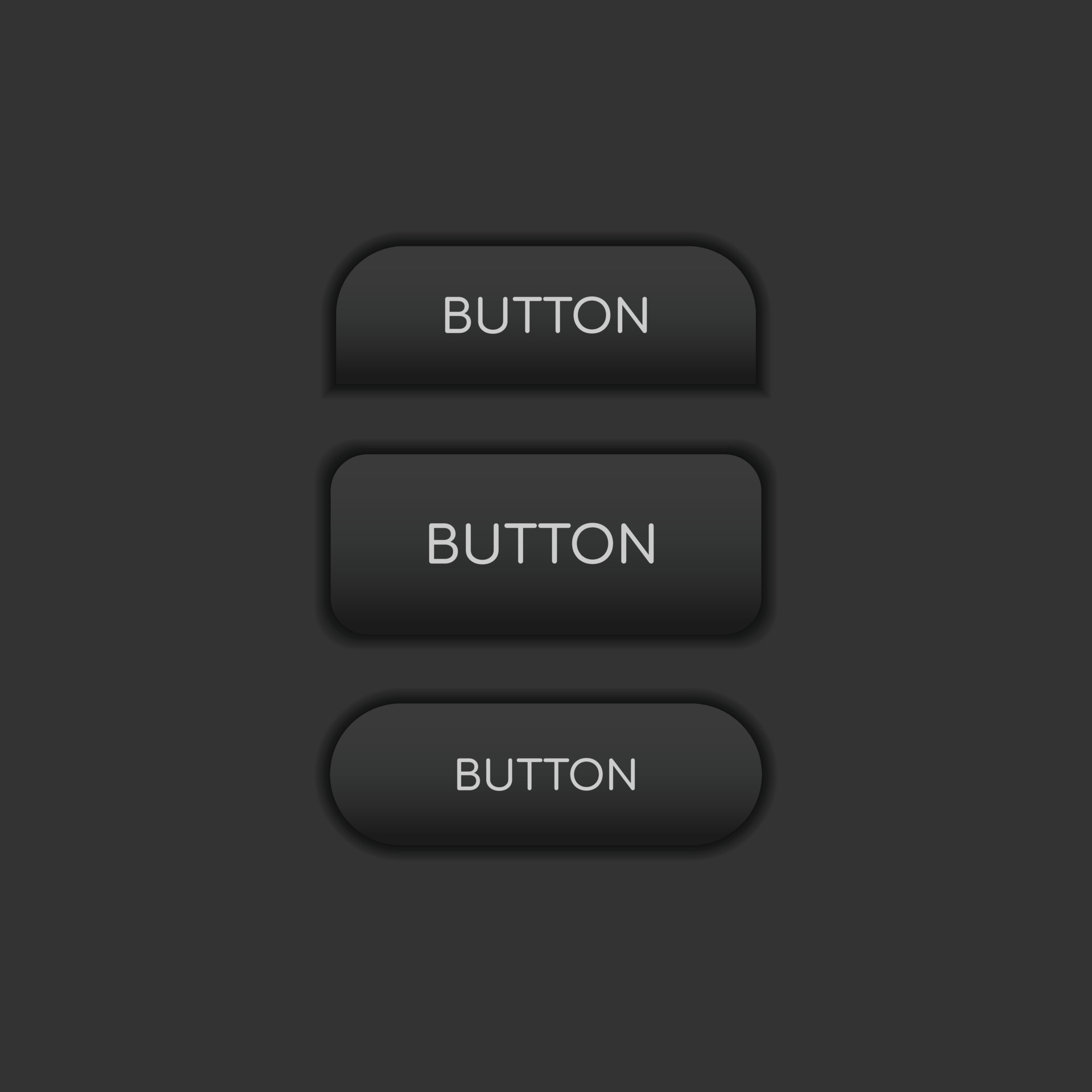 Web And Ui Application Color Button On Dark Background 12185876 Vector