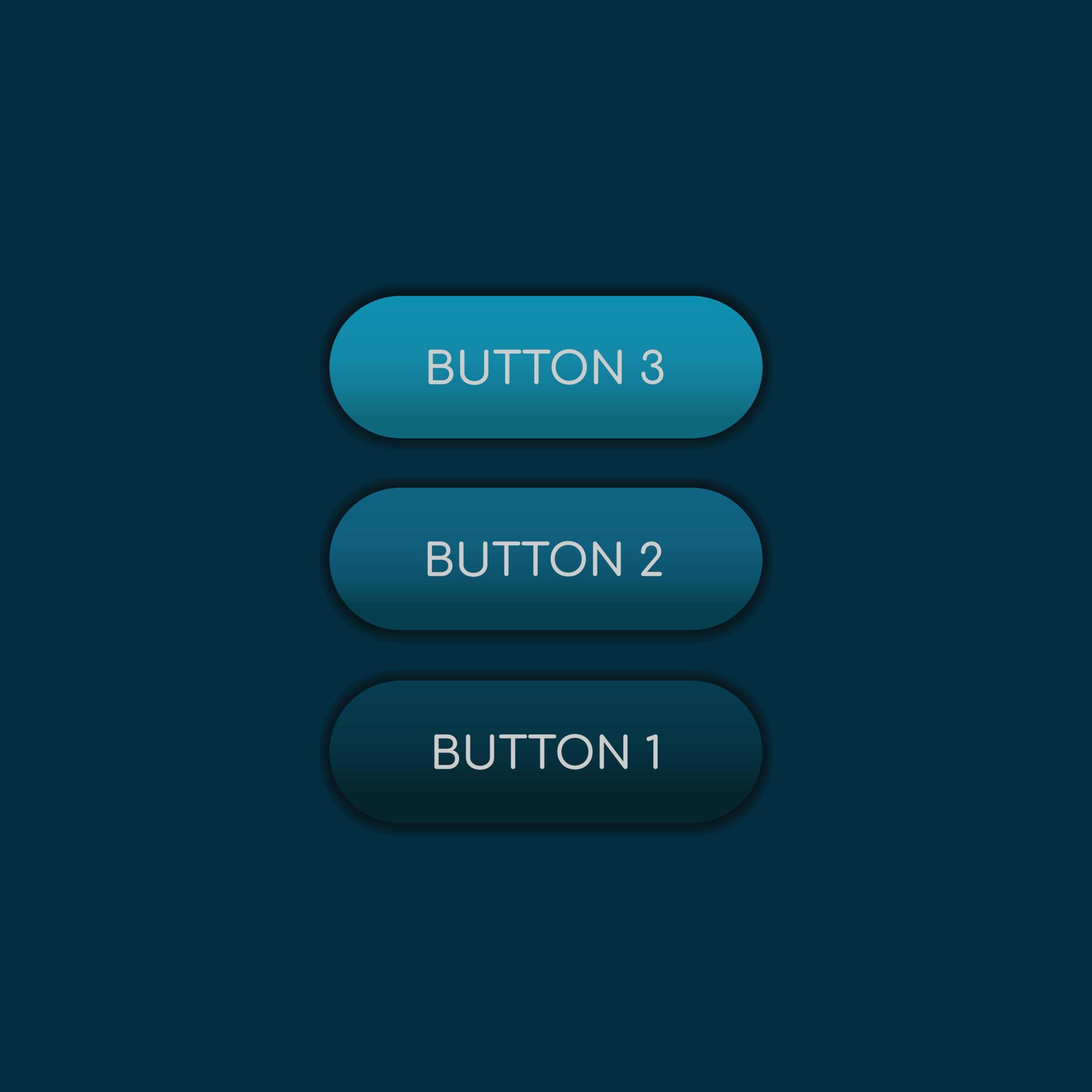 Web and ui application color button on dark background 12185885 Vector Art at Vecteezy