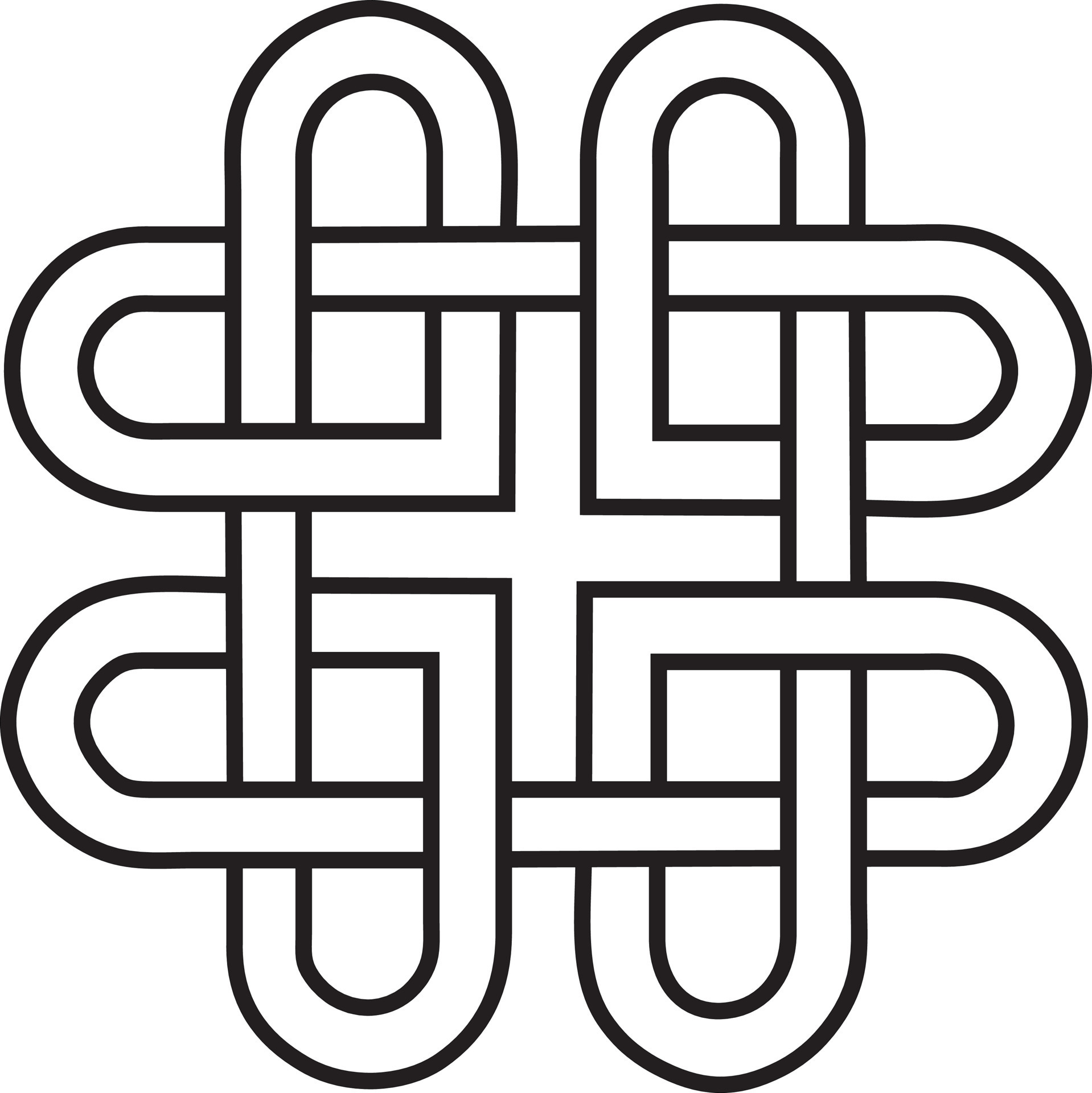 Medieval Celtic Knot Tattoo. Celtic, Irish knot ornament. Celtic symbol ... Medieval Celtic Knot Tattoo. Celtic, Irish knot ornament. Celtic symbol ...
