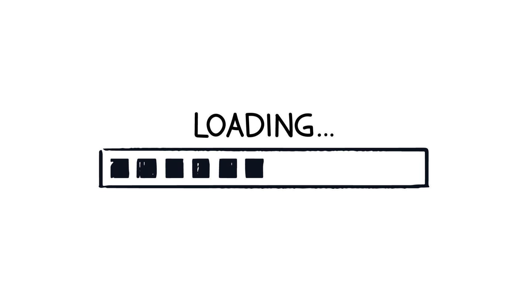 Doodle squares loading bar isolated. Rectangular Hand-drawn progress ... Doodle squares loading bar isolated. Rectangular Hand-drawn progress ...