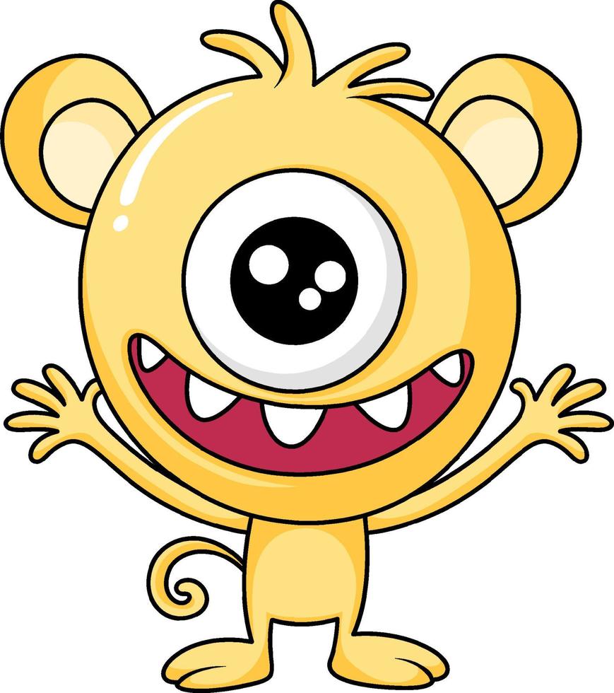lindo personaje de monstruo de un ojo 12193106 Vector en Vecteezy lindo personaje de monstruo de un ojo 12193106 Vector en Vecteezy