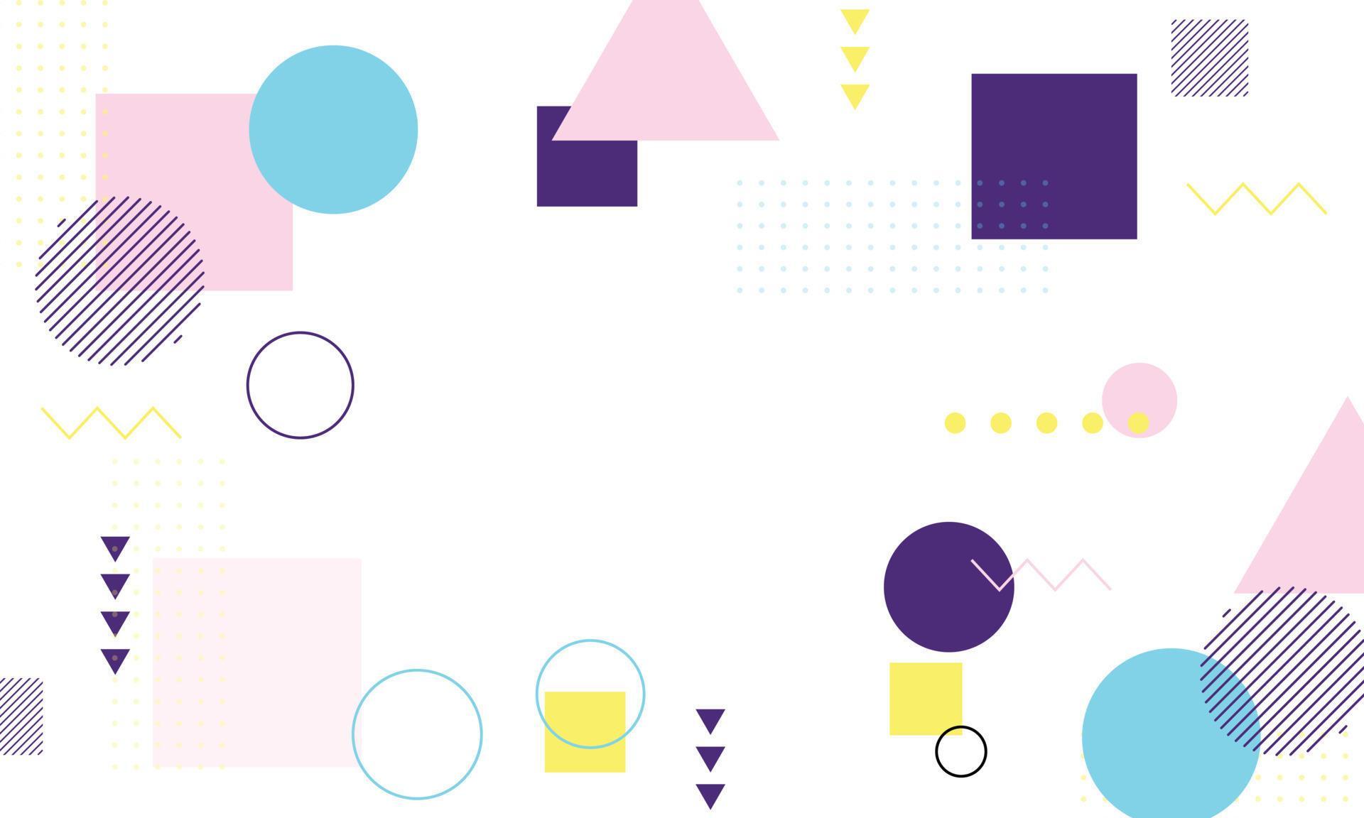 Flat Geometric Background Abstract Background 12194144 Vector Art At