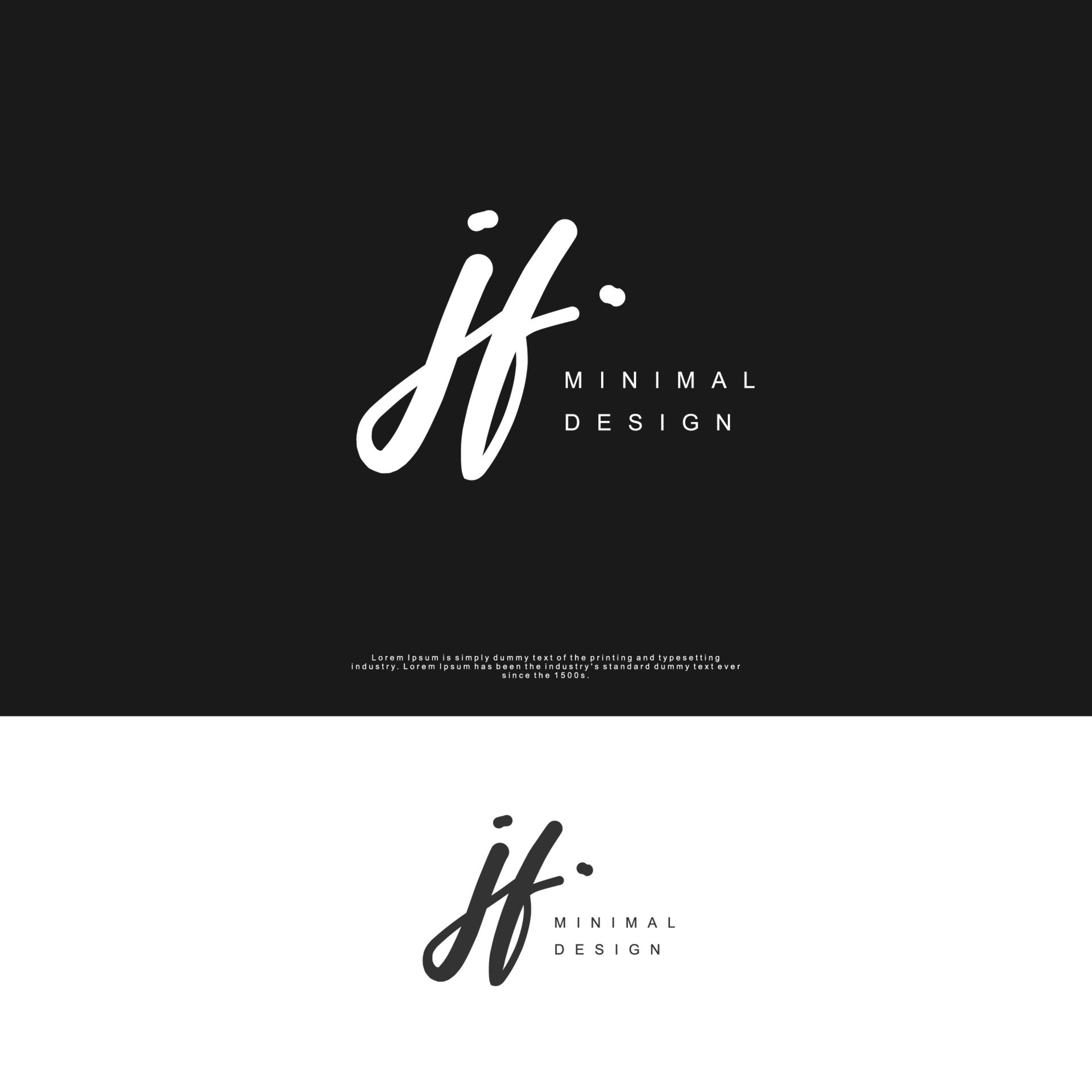 JF Initial handwriting or handwritten logo for identity. Logo with signature and hand drawn ...
