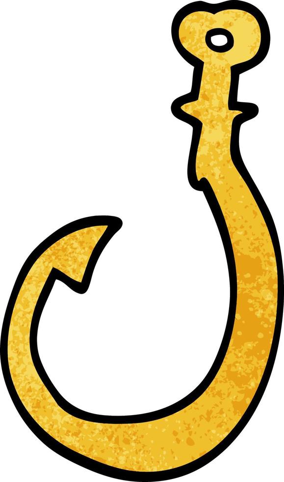 Cartoon Doodle Hook 12199808 Vector Art At Vecteezy