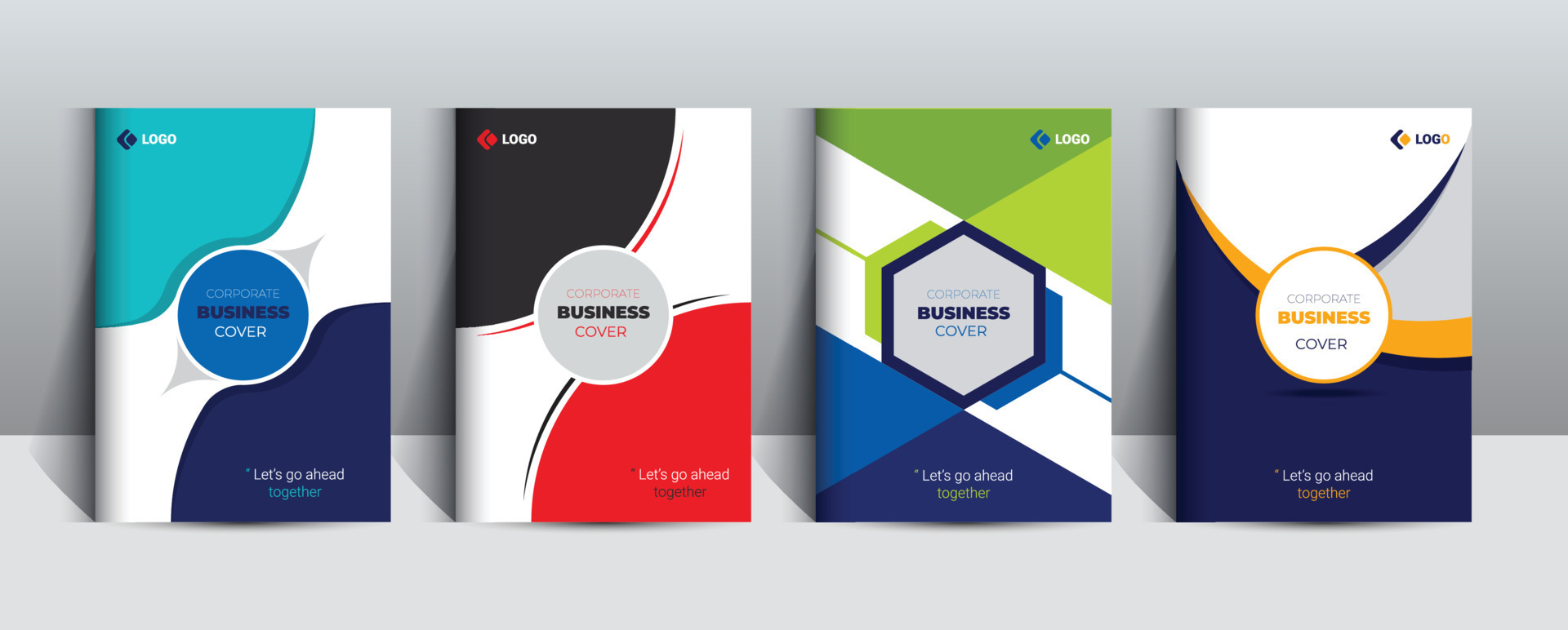 Corporate Business Cover Design Template Concept adept for multipurpose ...