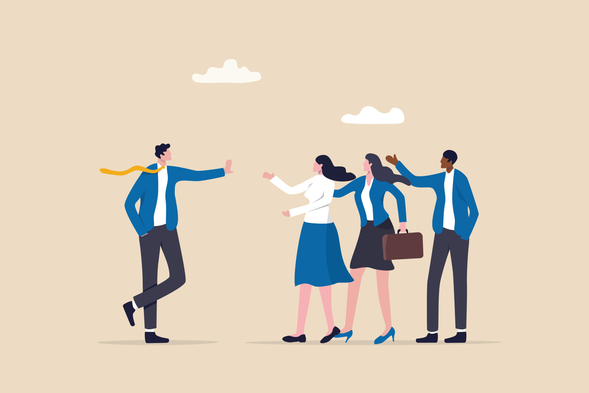 Assertive communication for leadership, behavior to compromise to solve ...