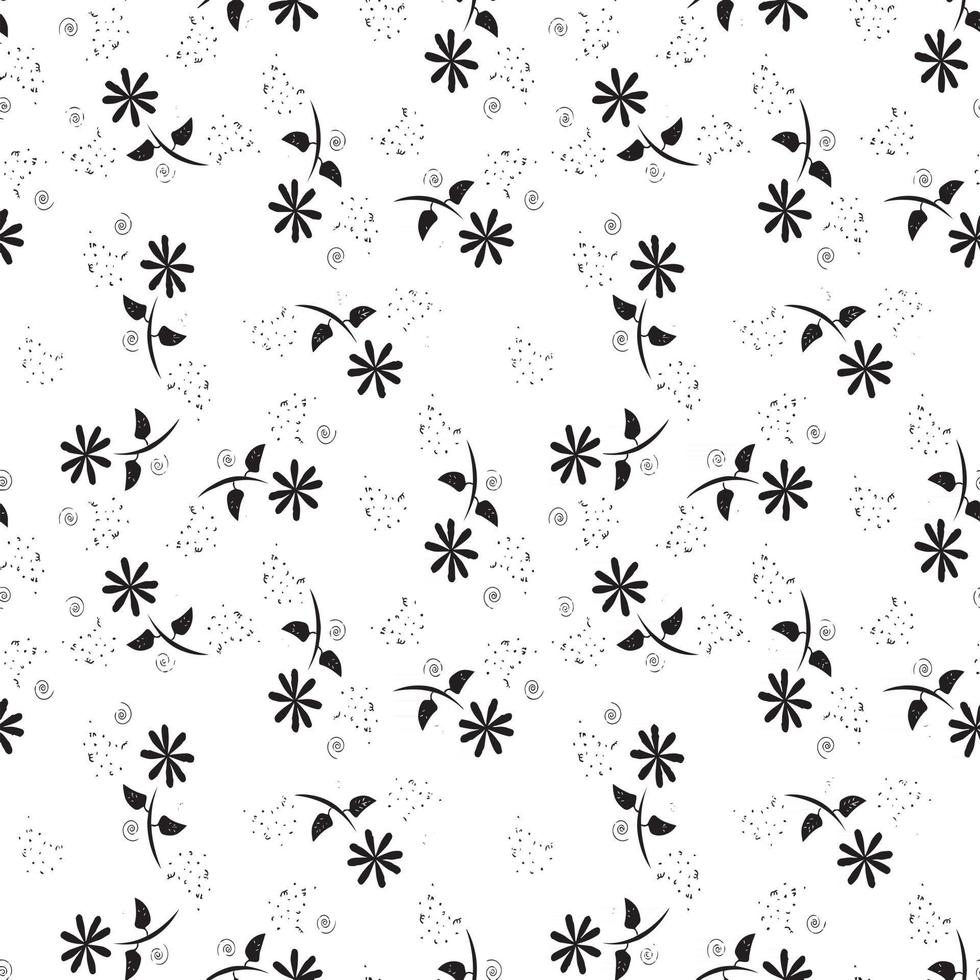 Flower vector pattern 12217279 Vector Art at Vecteezy