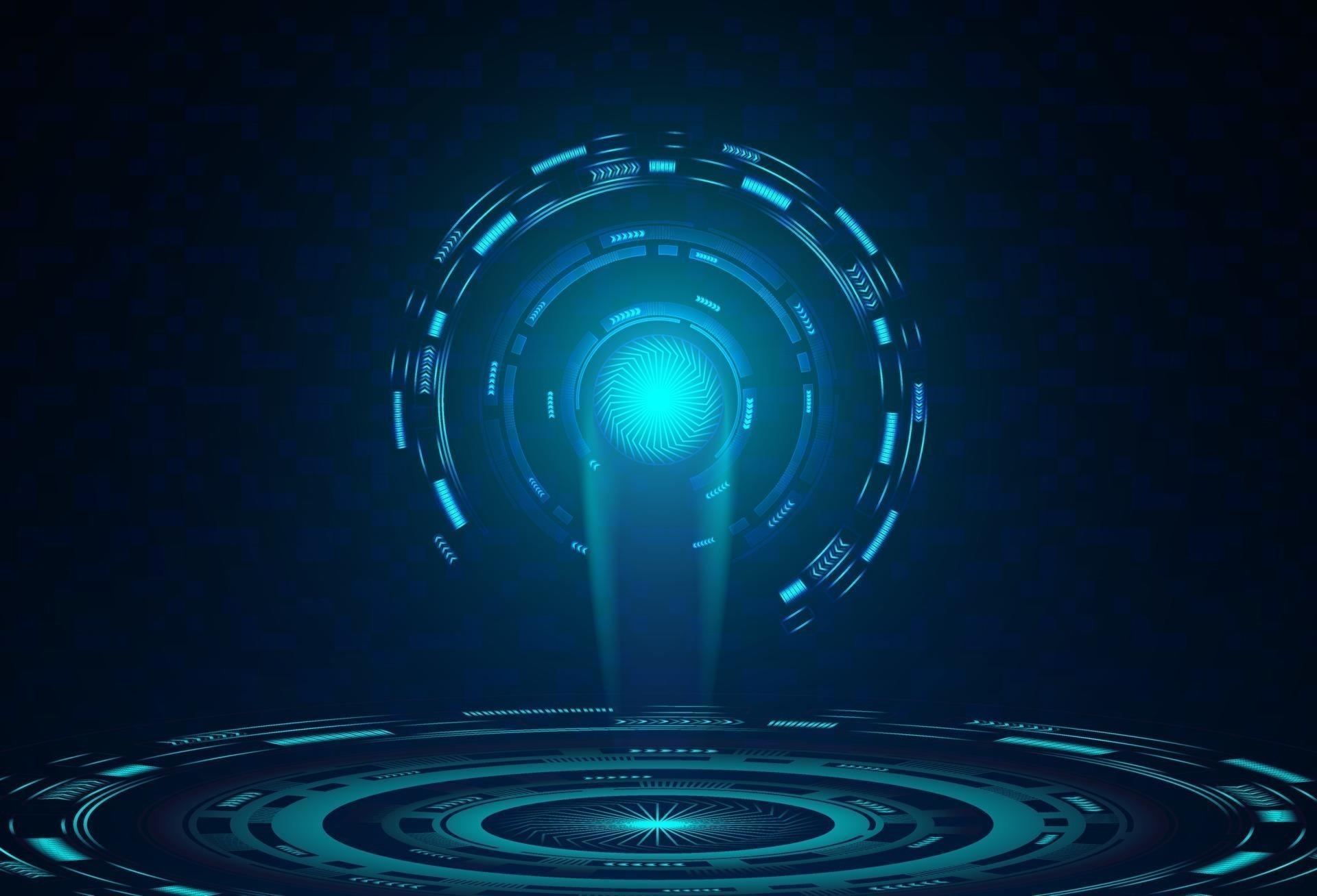 Futuristic future hi-tech technology background. Vector illustration ... Futuristic future hi-tech technology background. Vector illustration ...