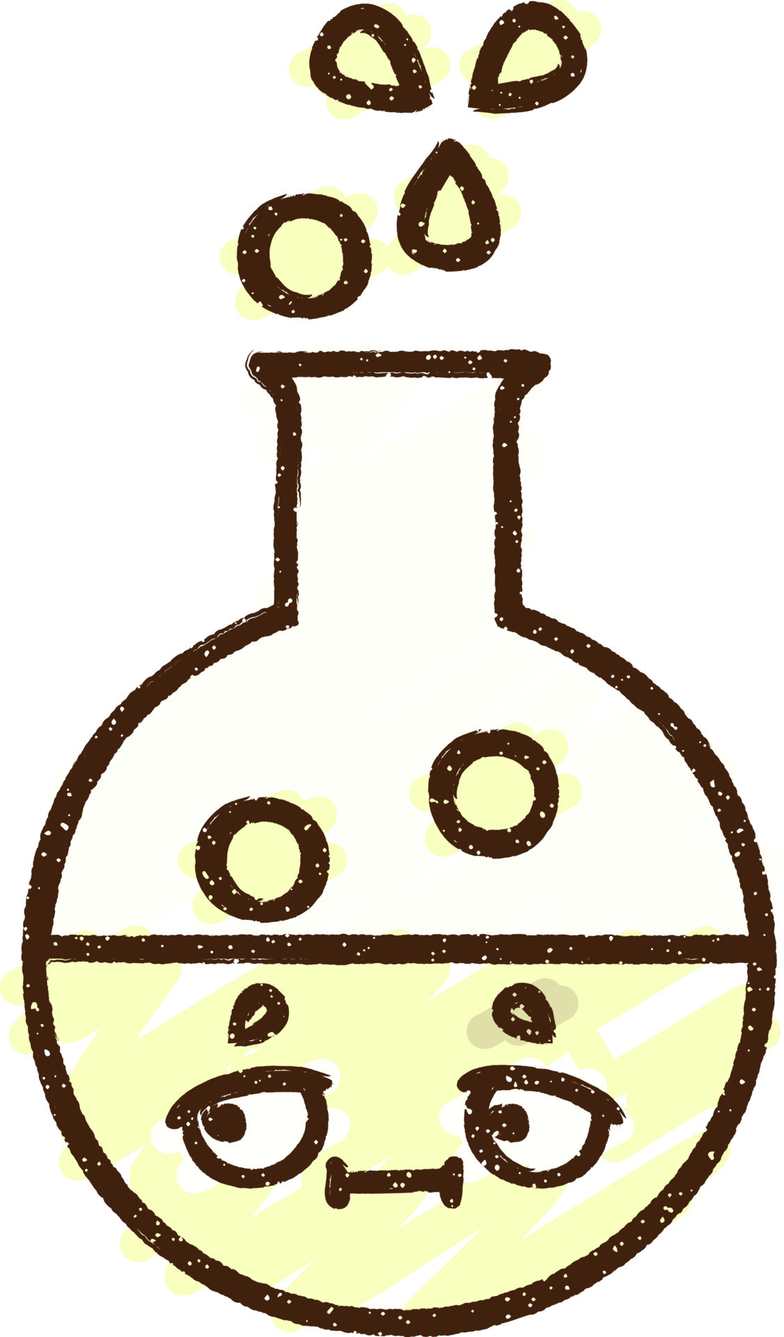 Science Experiment Chalk Drawing 12220239 Vector Art at Vecteezy