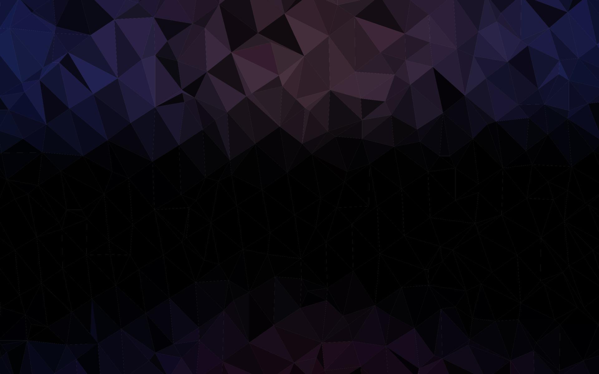 Dark Black vector shining triangular pattern. 12222462 Vector Art at ...