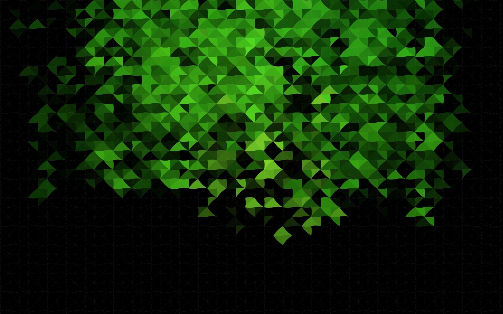 Dark Green Vector Background With Triangles 12222582 Vector Art At