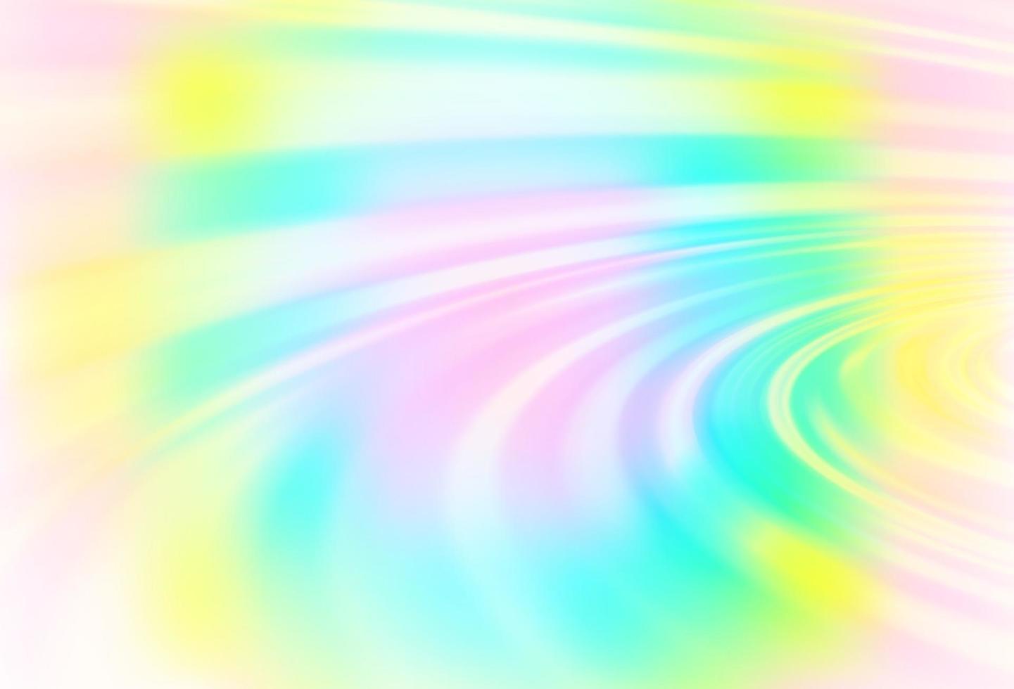 Light Multicolor, Rainbow vector background with bent ribbons. 12223840 ...