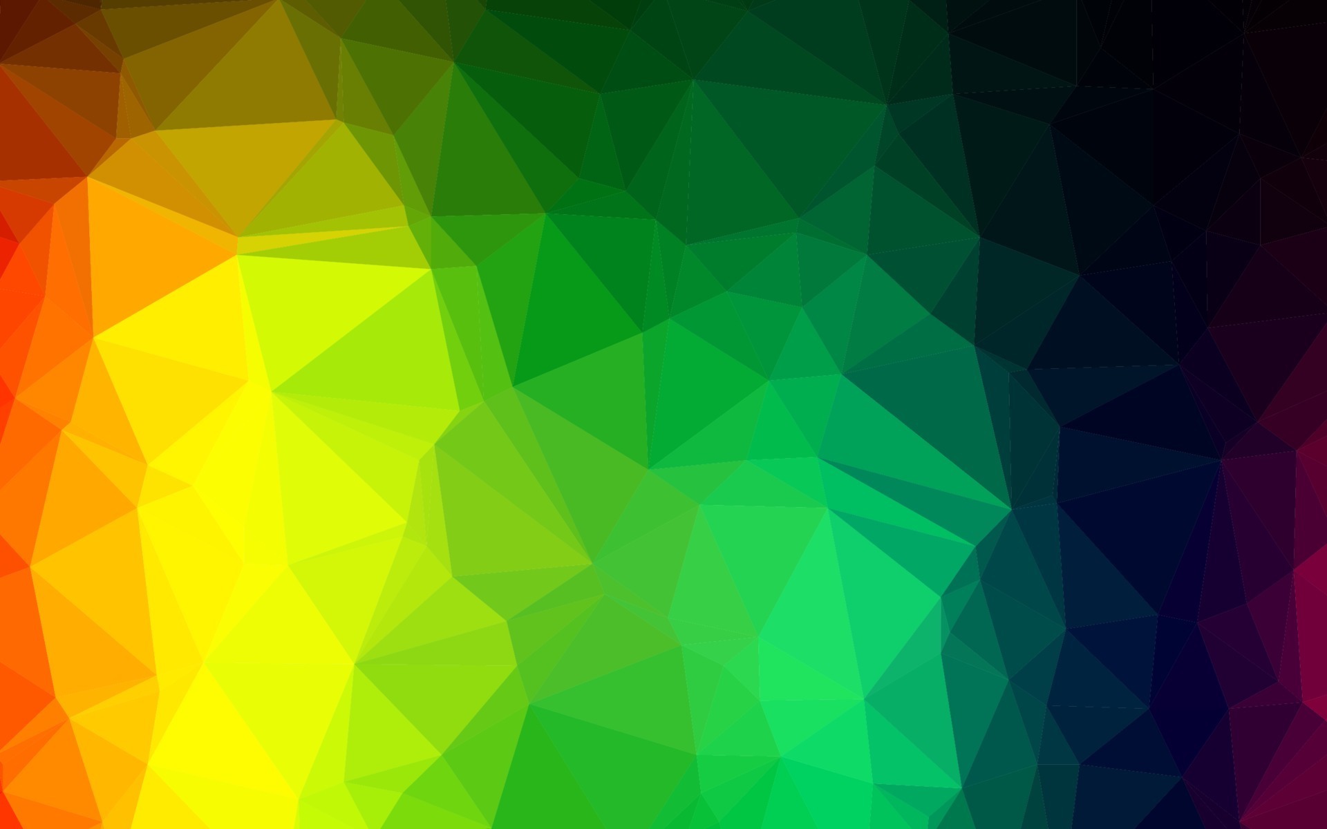 Dark Multicolor Rainbow Vector Shining Triangular Background 12227347
