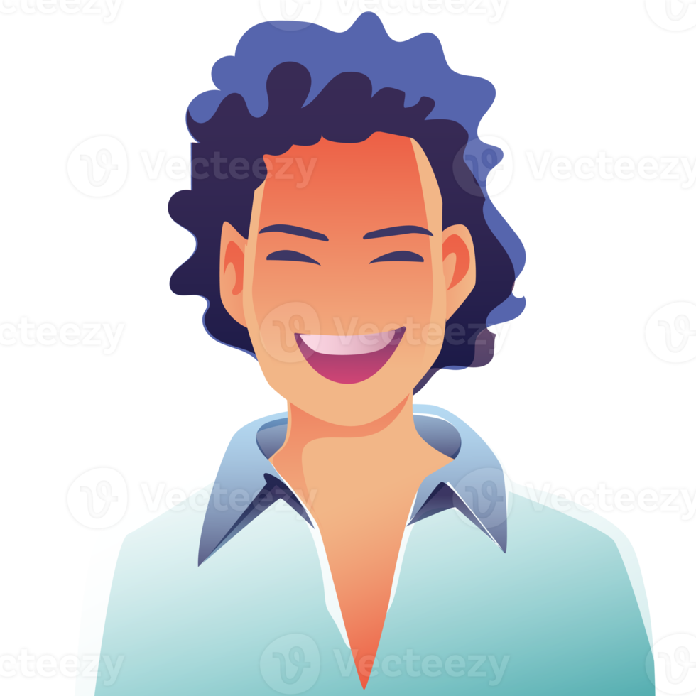 People smile man happy PNG Flat Design 12228575 PNG