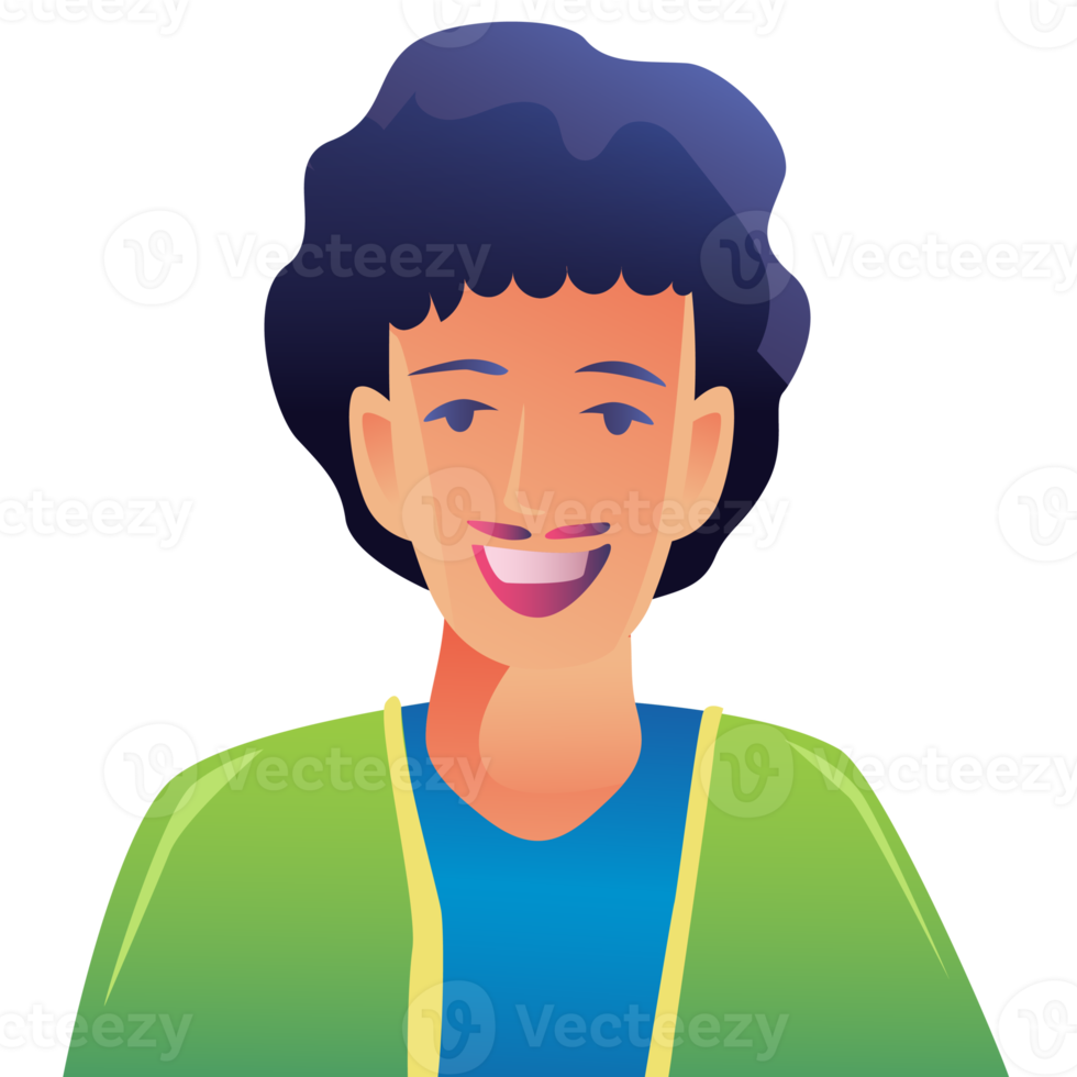 People smile man happy PNG Flat Design 12228580 PNG