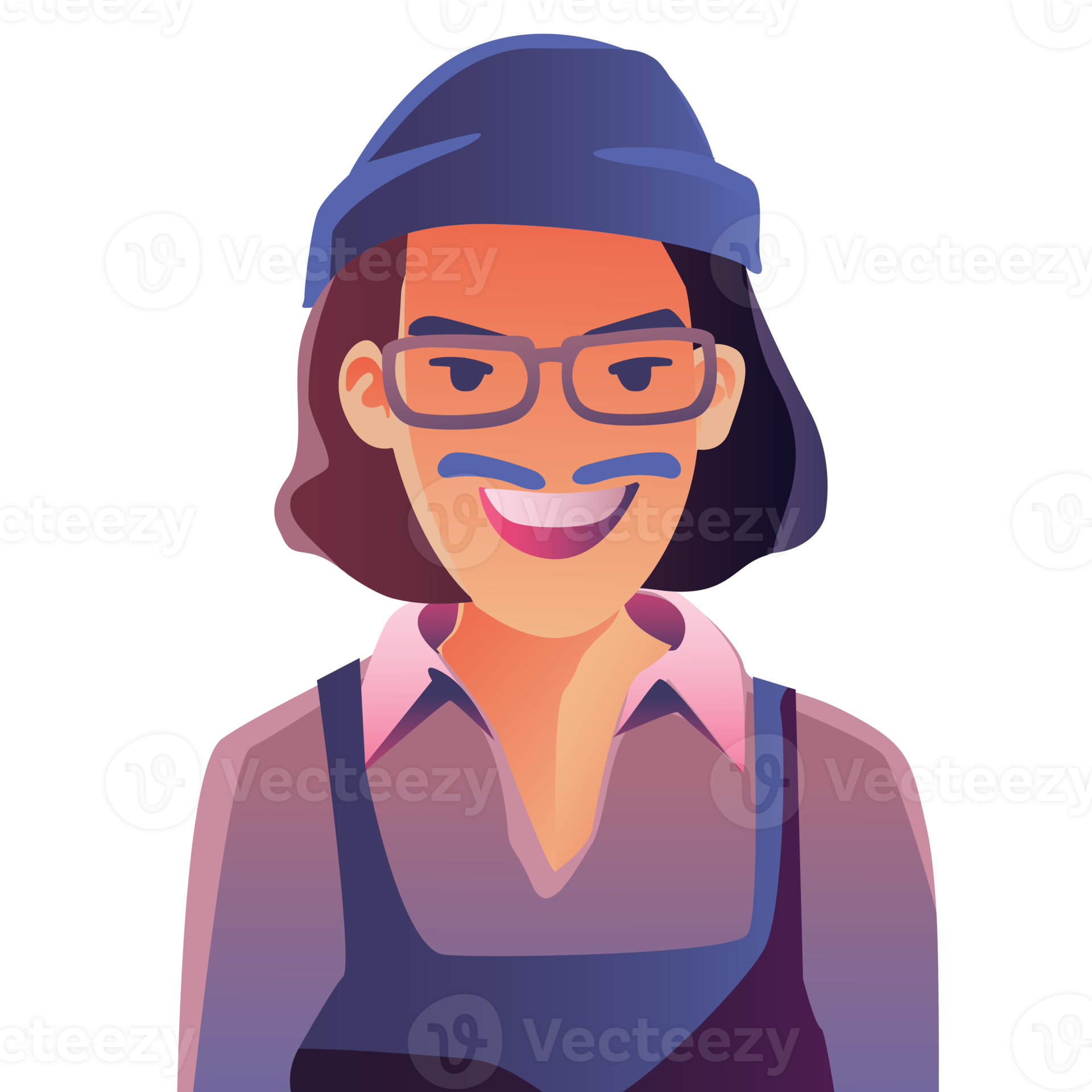 People smile man happy PNG Flat Design 12228581 PNG