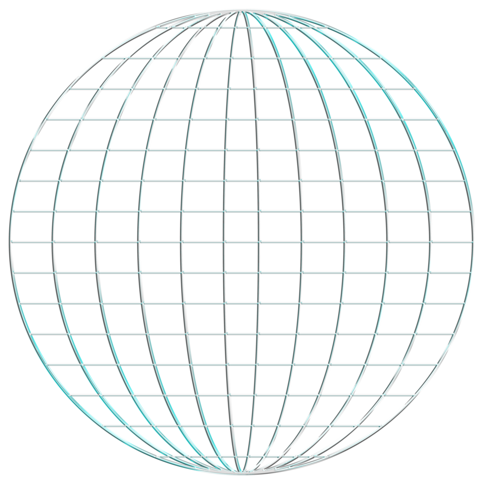 Globe Lines Png